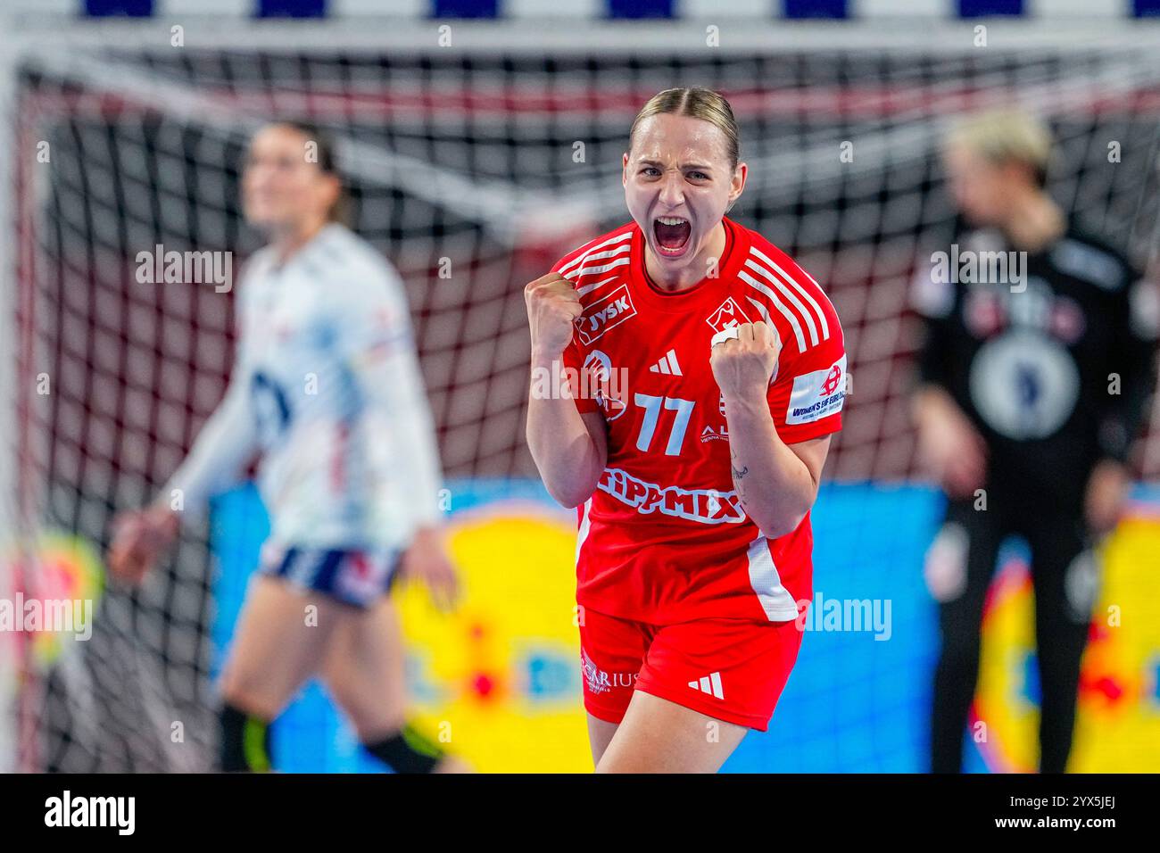 Vienna, Austria 20241213. Hungary's Petra Simon during the semi-final ...