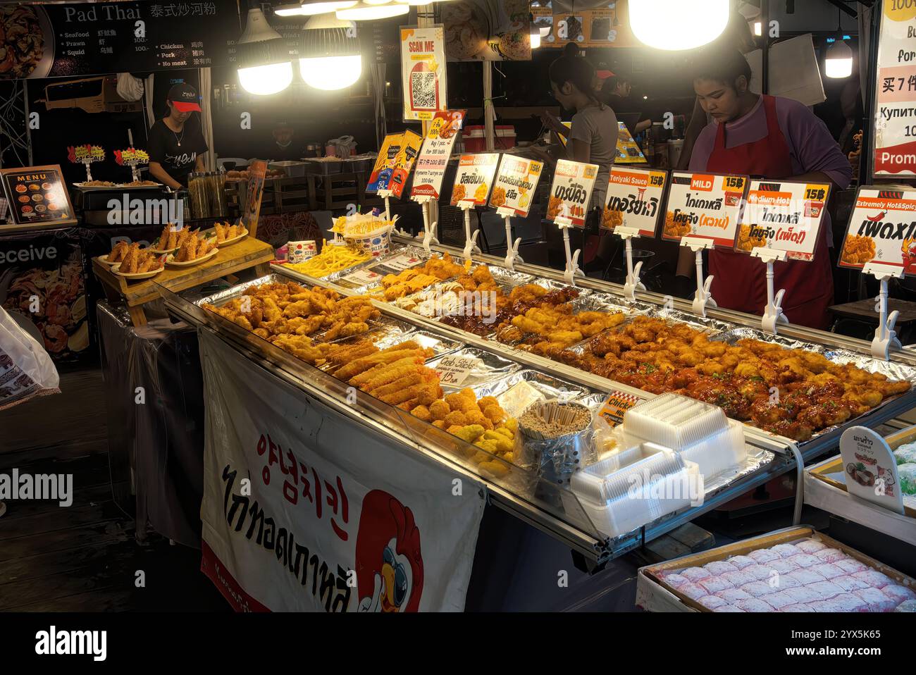 Pattaya,Thailand - October 11,2024: Terminal 21 Thia is a big food ...