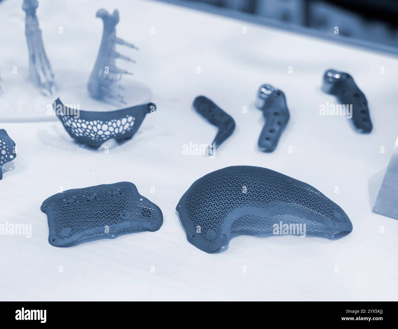 Implants and prostheses printed on 3D printer from biocompatible ...