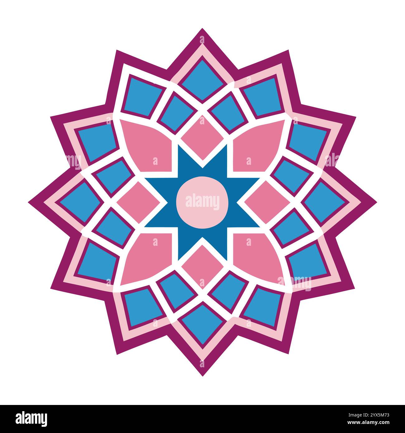 Elegant Islamic Geometric Pattern for Book Covers, Religious Designs ...