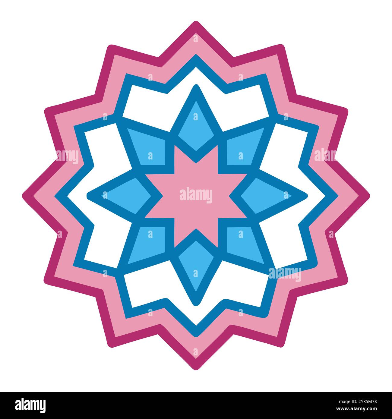 Elegant Islamic Geometric Pattern for Book Covers, Religious Designs ...