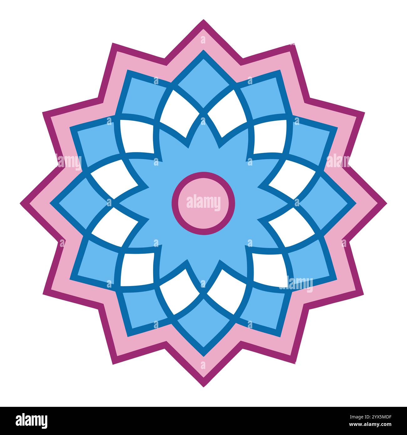 Elegant Islamic Geometric Pattern for Book Covers, Religious Designs ...