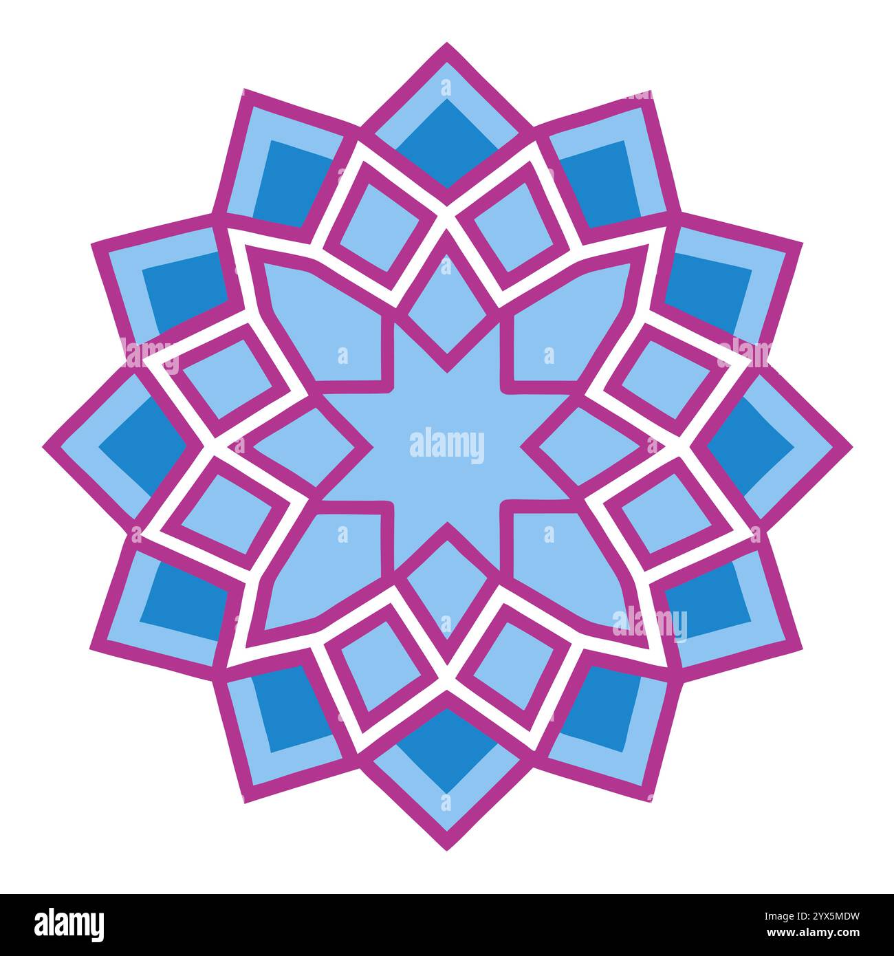 Elegant Islamic Geometric Pattern for Book Covers, Religious Designs ...