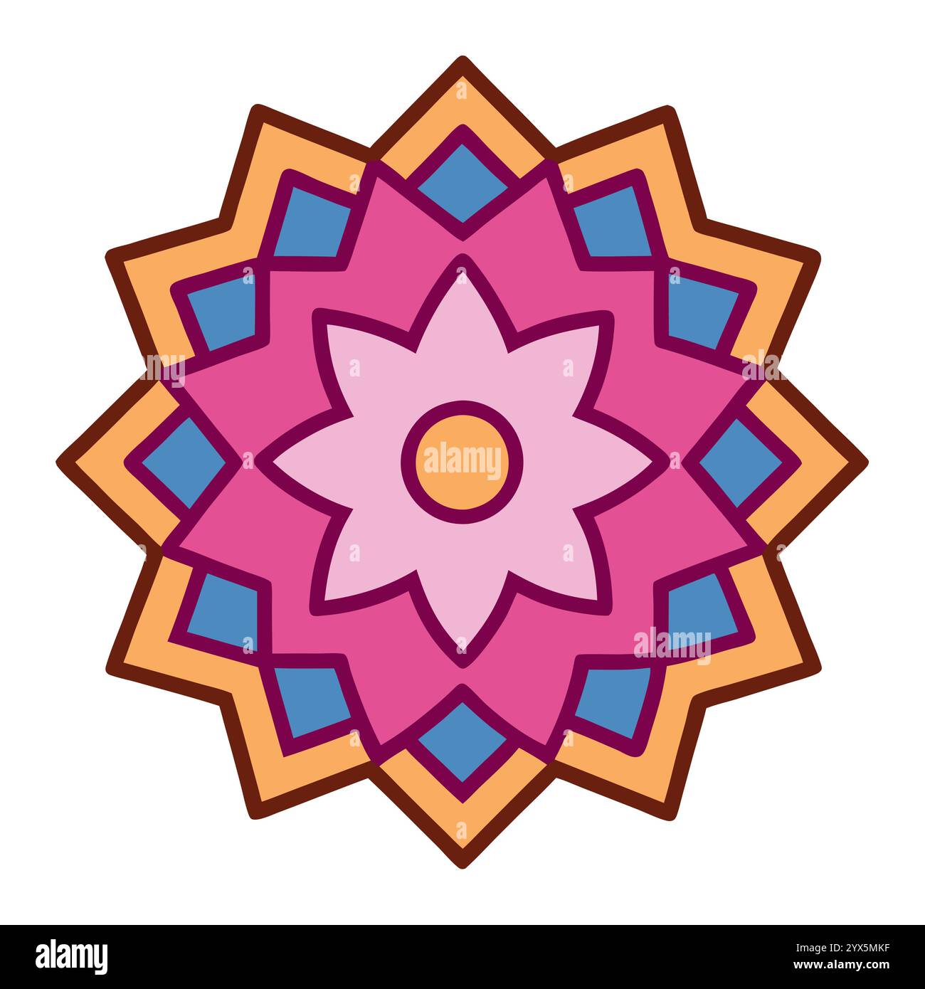 Elegant Islamic Geometric Pattern for Book Covers, Religious Designs ...