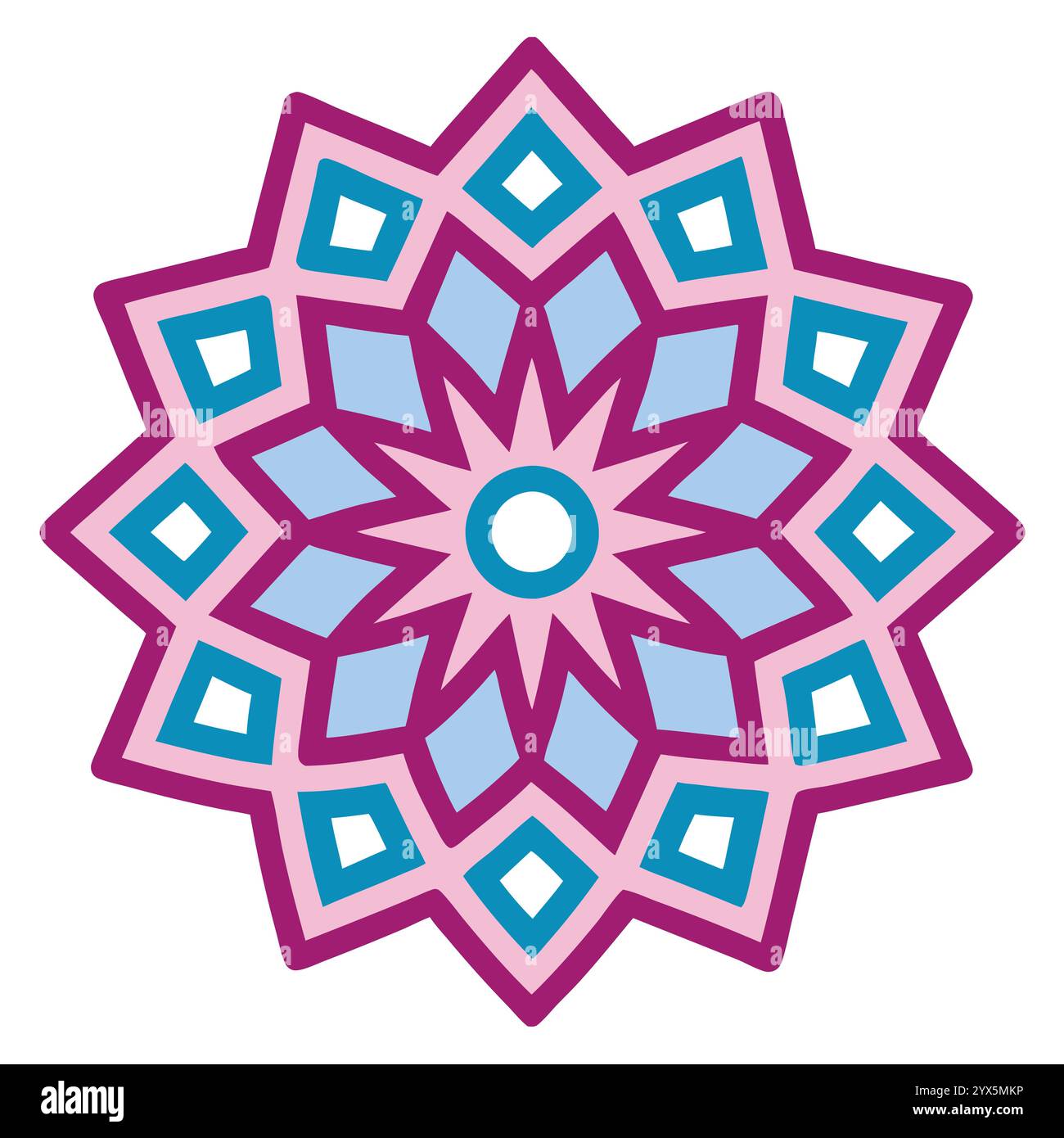 Elegant Islamic Geometric Pattern for Book Covers, Religious Designs ...