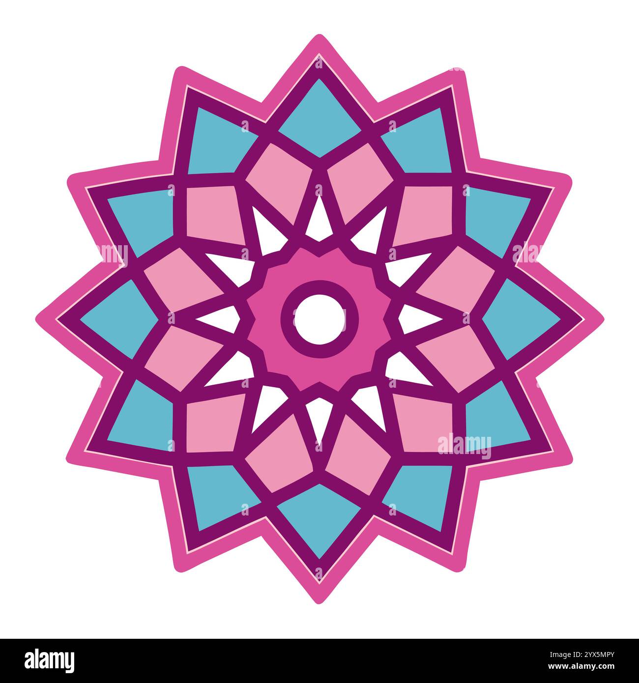 Elegant Islamic Geometric Pattern for Book Covers, Religious Designs ...