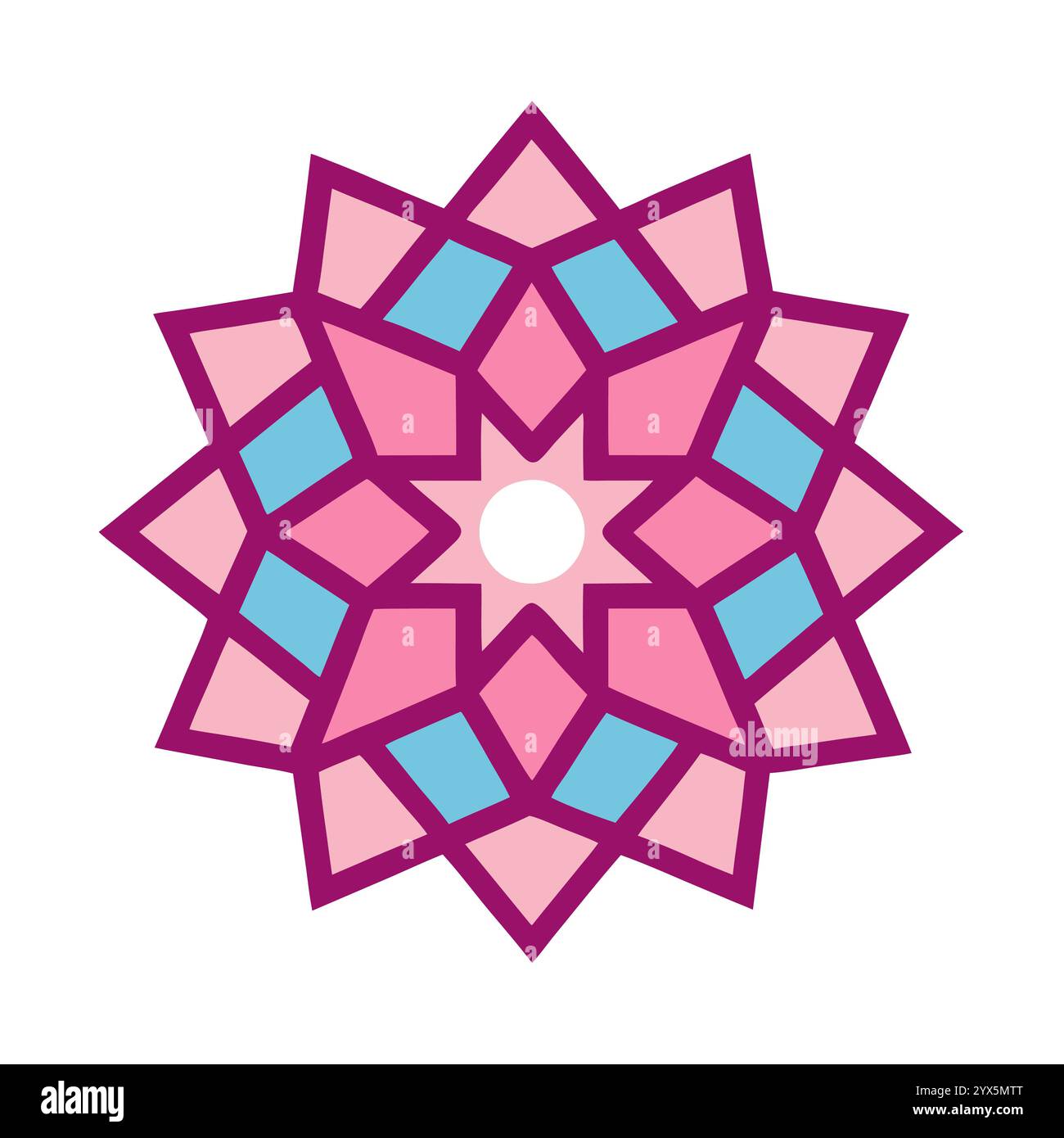 Elegant Islamic Geometric Pattern for Book Covers, Religious Designs ...