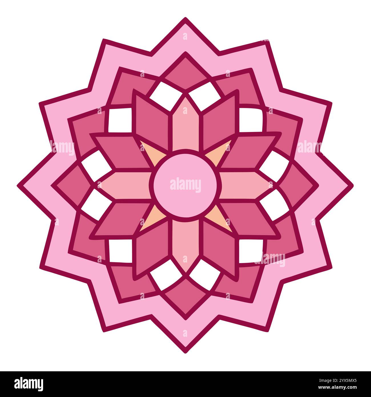 Elegant Islamic Geometric Pattern for Book Covers, Religious Designs ...