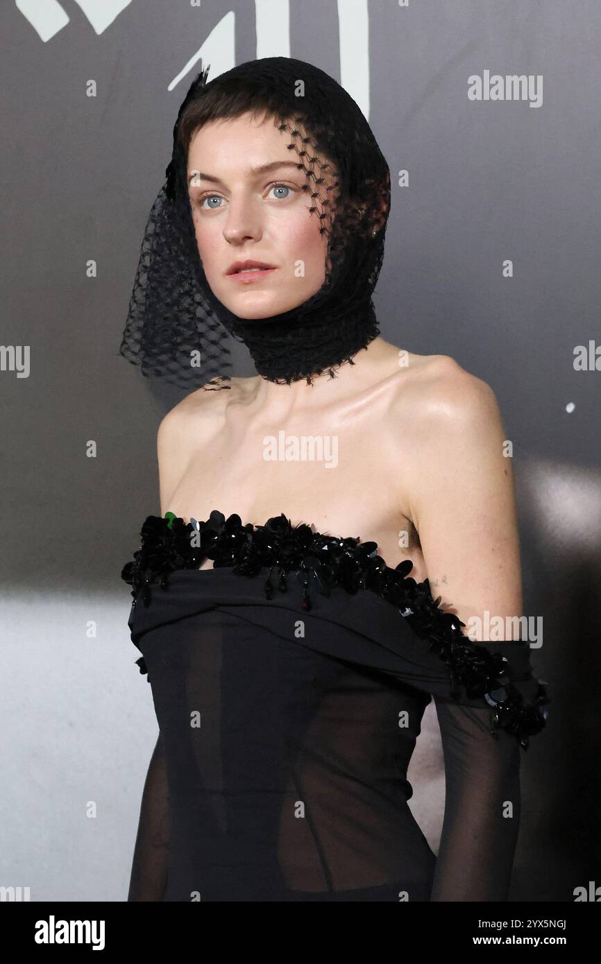 December 12, 2024, Los Angeles, California, USA: Emma Corrin at the ...