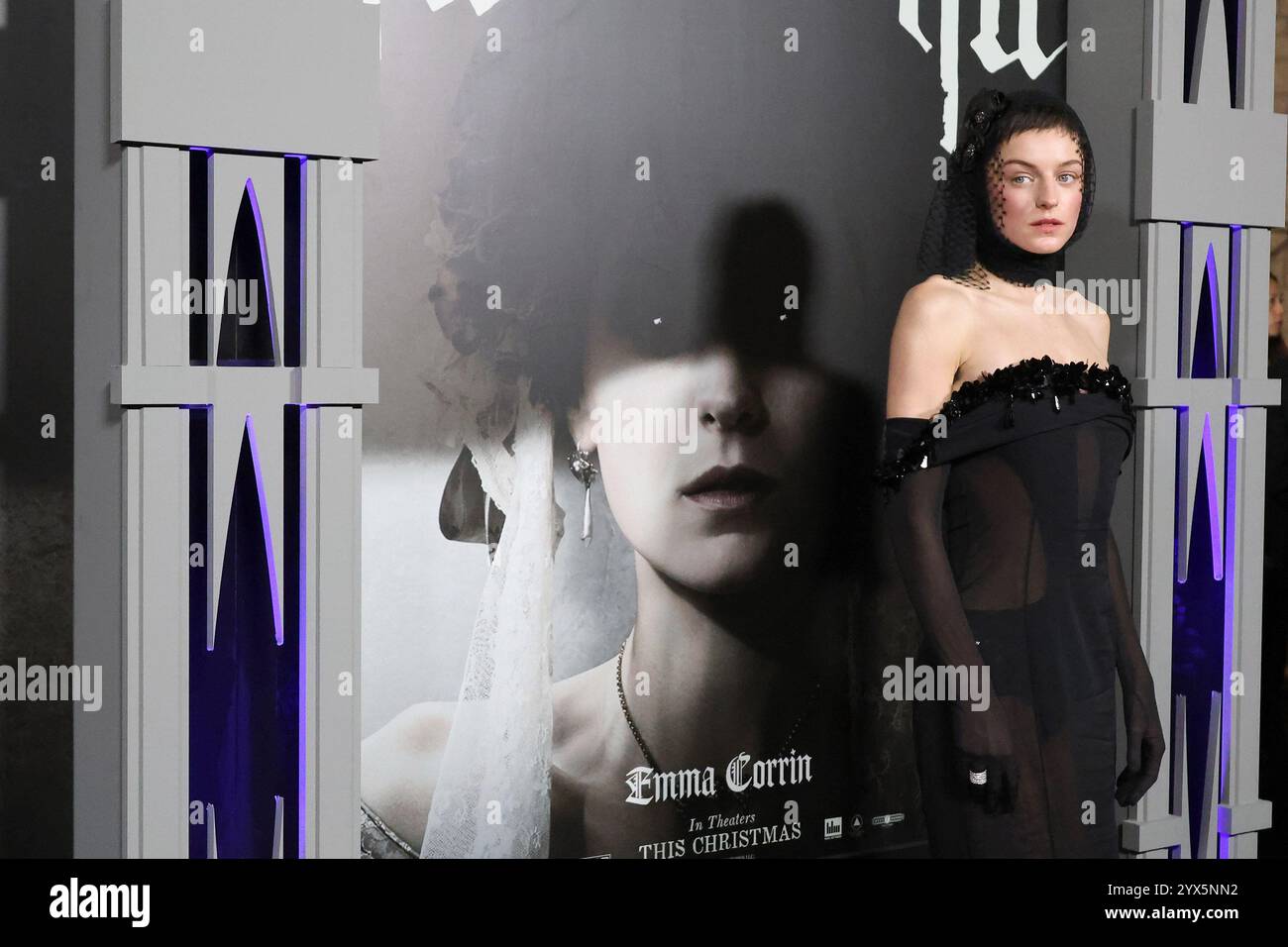 December 12, 2024, Los Angeles, California, USA: Emma Corrin at the ...