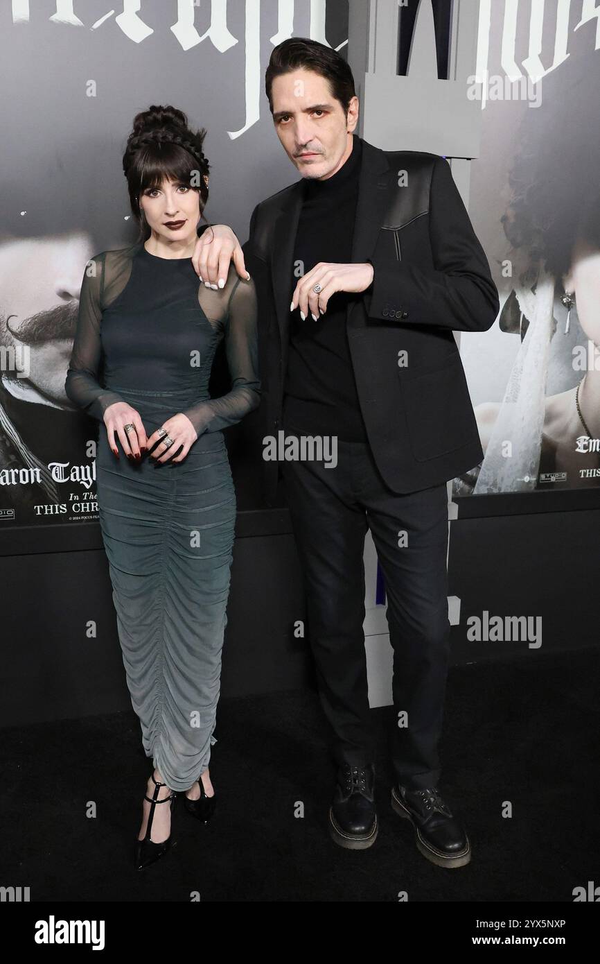 December 12, 2024, Los Angeles, California, USA: Leah Kilpatrick, David ...