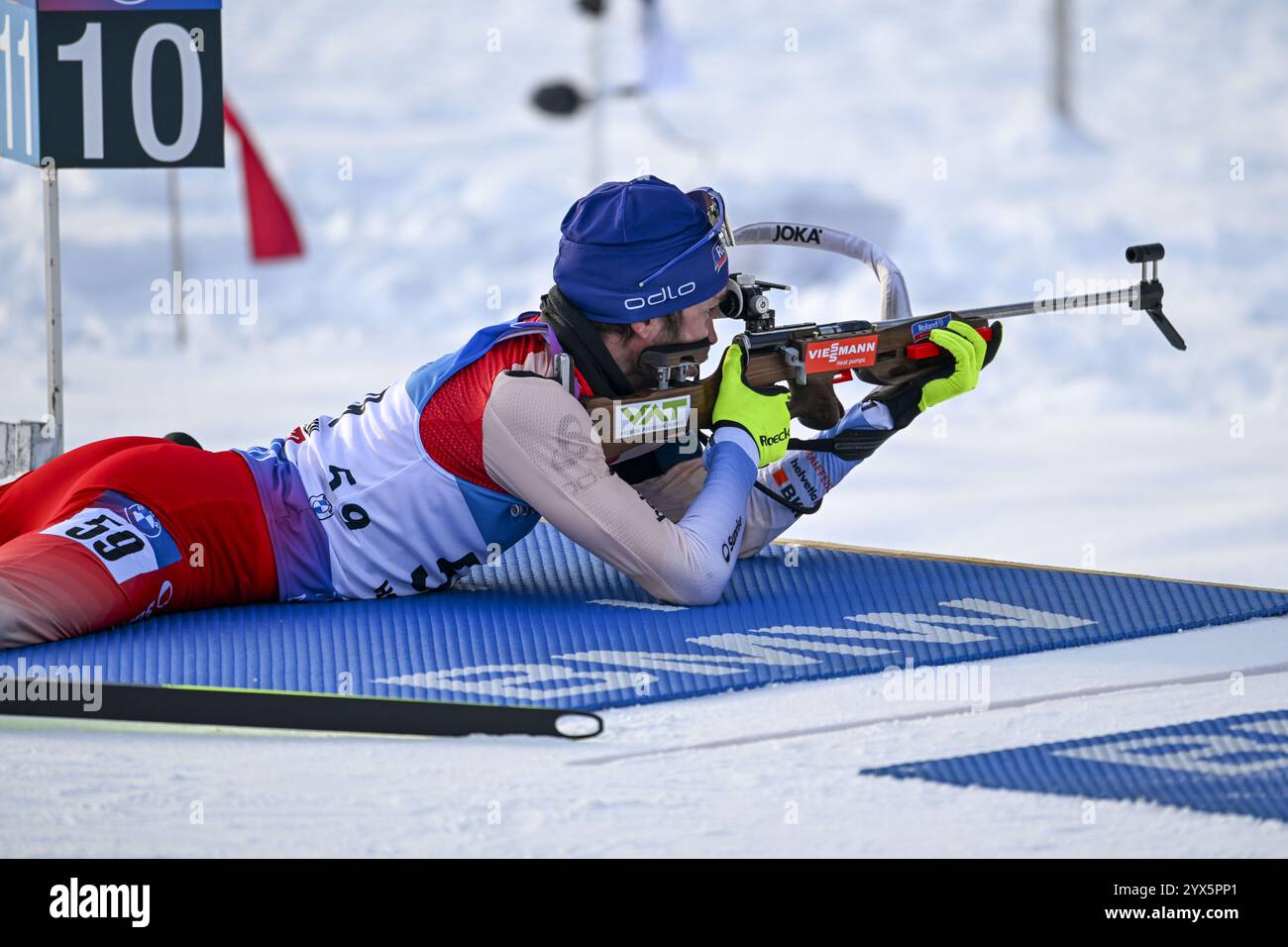 Hochfilzen, Austria. 13th Dec, 2024. HOCHFILZEN, AUSTRIA - DECEMBER 13 ...