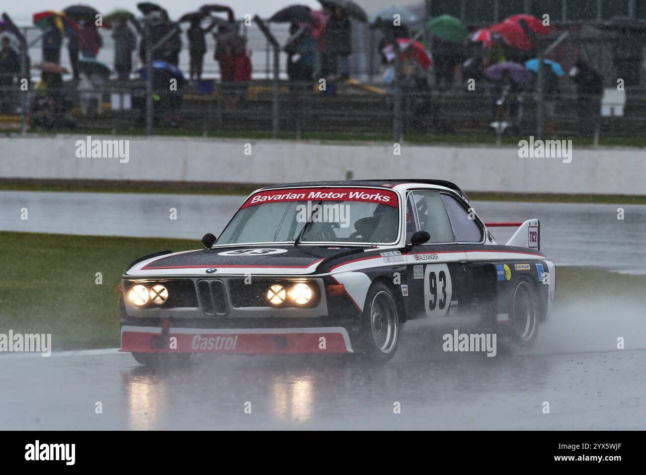 Simon Alexander, BMW CSL, Adrian Flux Trophy for MRL Historic Touring ...