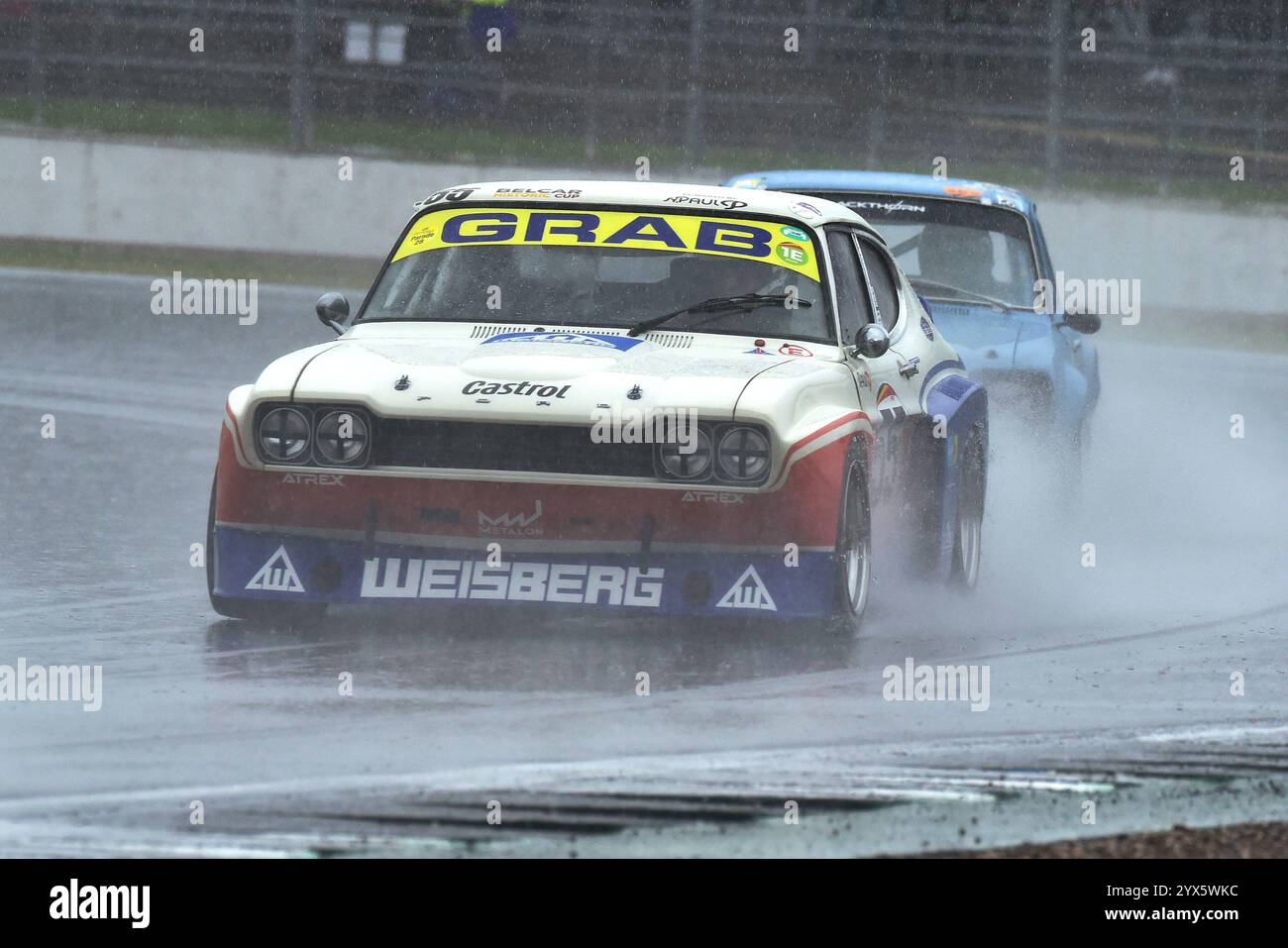 Dieter Kuijl, Ford Capri, Adrian Flux Trophy for MRL Historic Touring ...