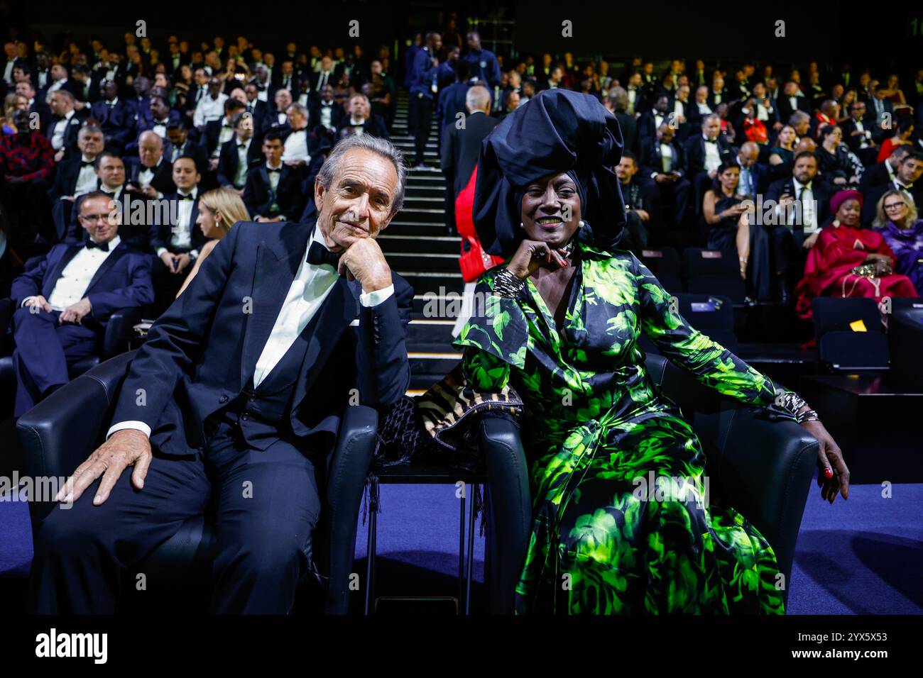 Kigali, Rwanda. 13th Dec, 2024. Ickx Jacky with his wife, portrait ...