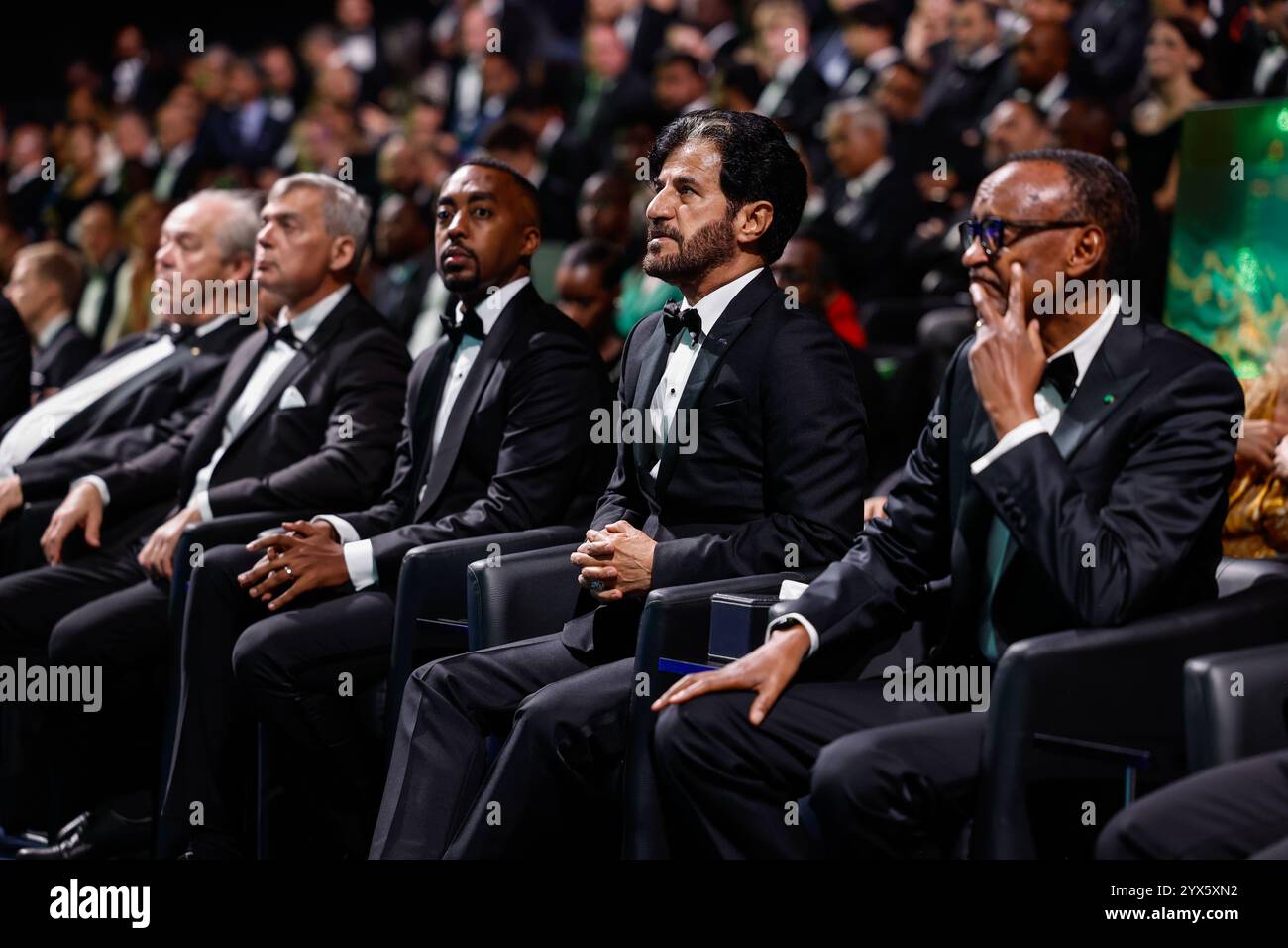 Kagame Paul, Rwanda president, portrait with BEN SULAYEM Mohammed ...