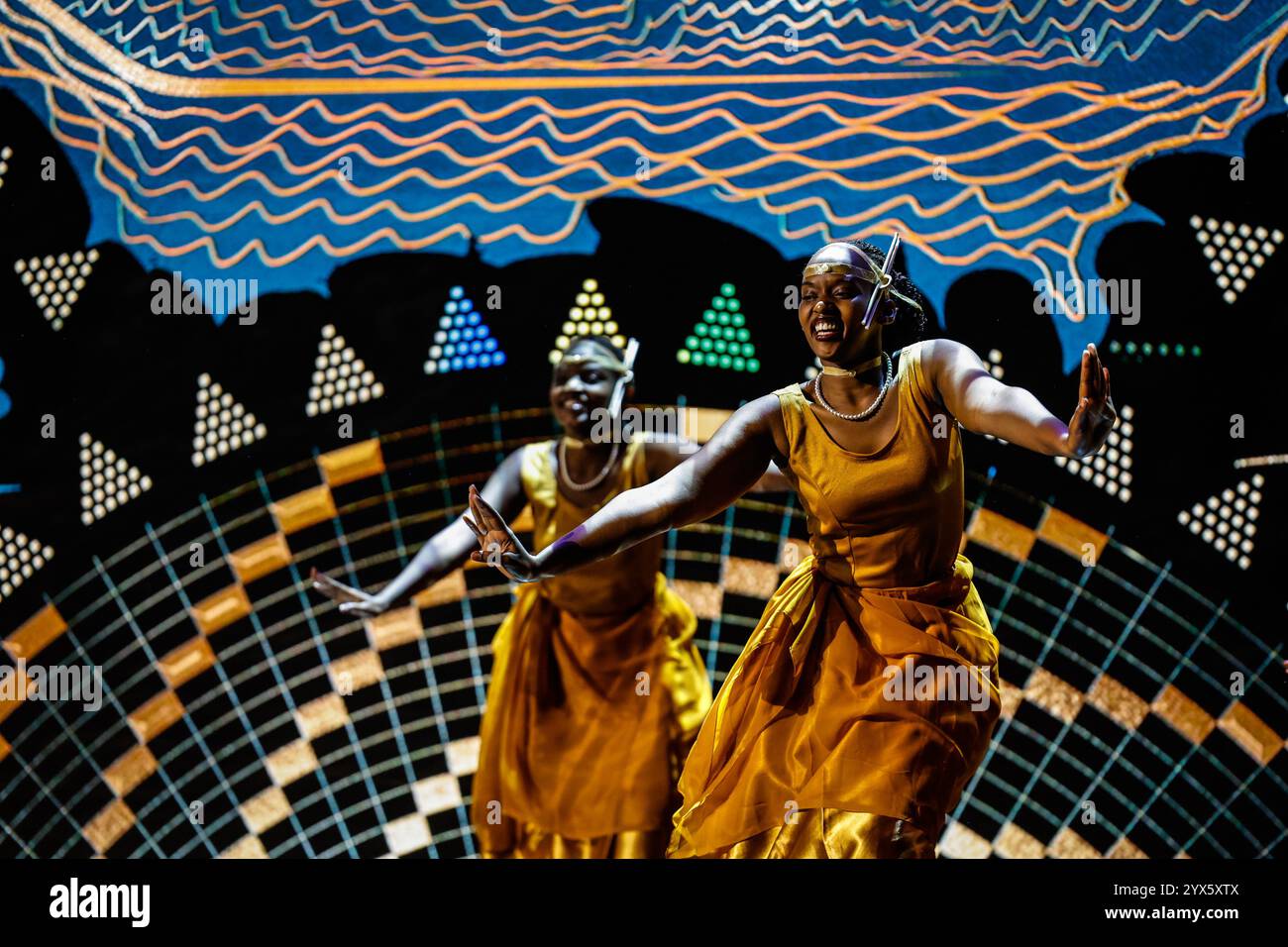 Musical show during the 2024 FIA Awards Ceremony, on December 13, 2024 ...