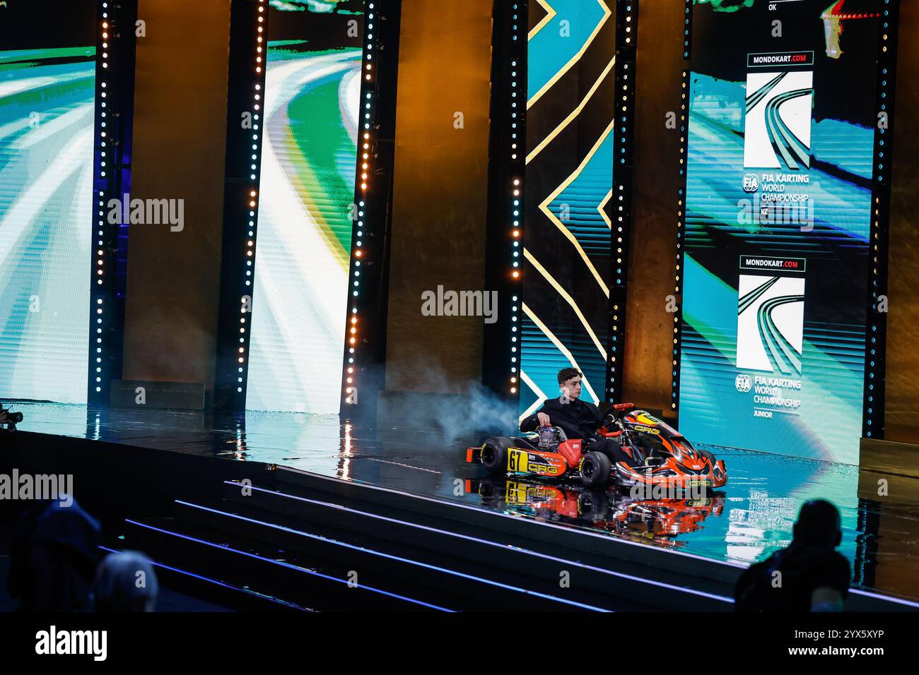 JEFF-HALL Ethan, FIA Karting, portrait during the 2024 FIA Awards ...