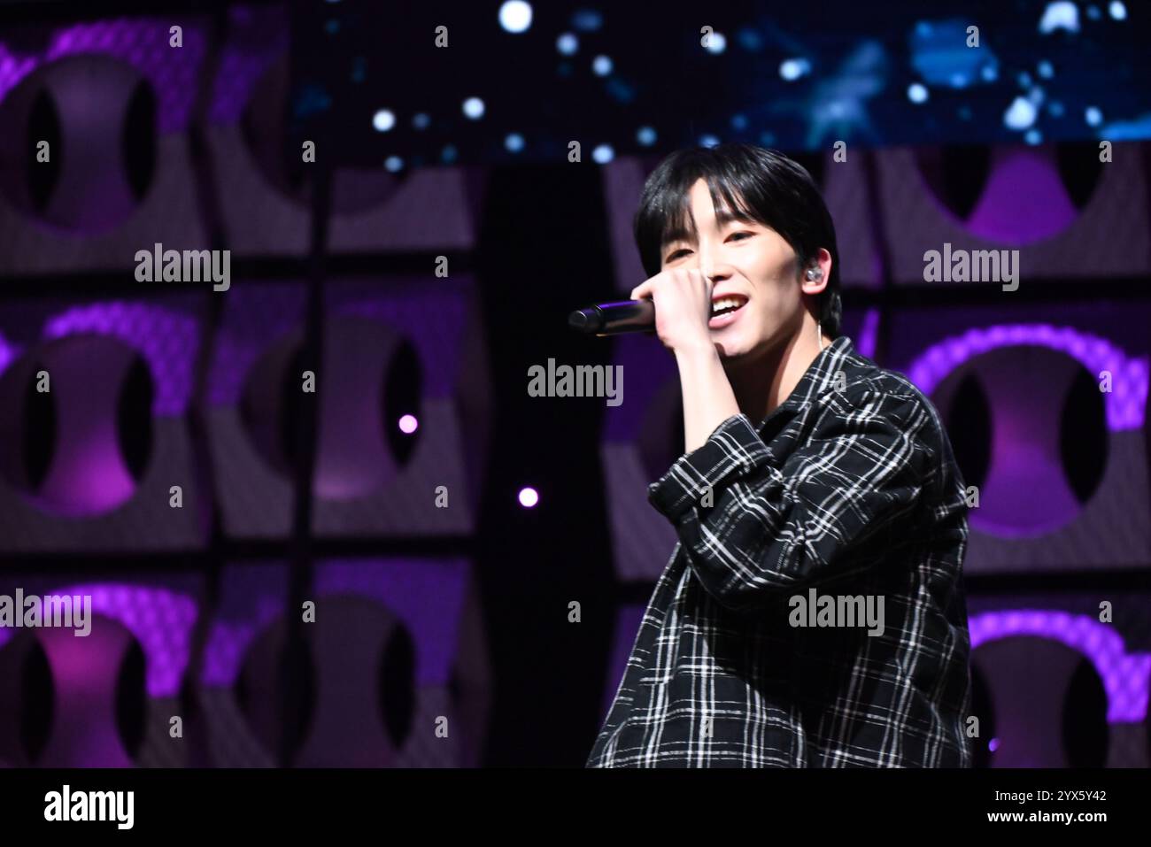 Manhattan, United States. 13th Dec, 2024. South Korean boy band Pow ...