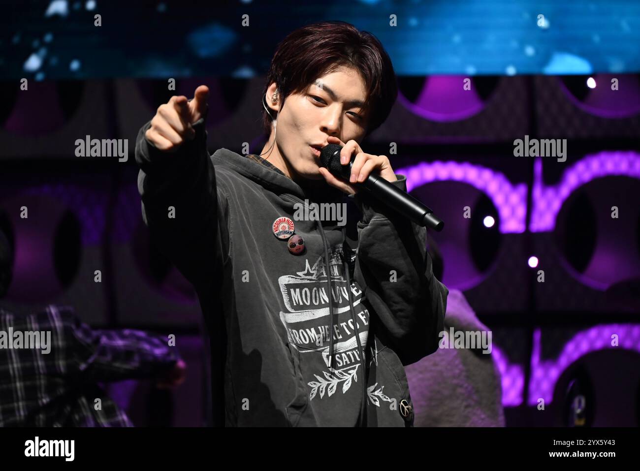 Manhattan, United States. 13th Dec, 2024. South Korean boy band Pow ...