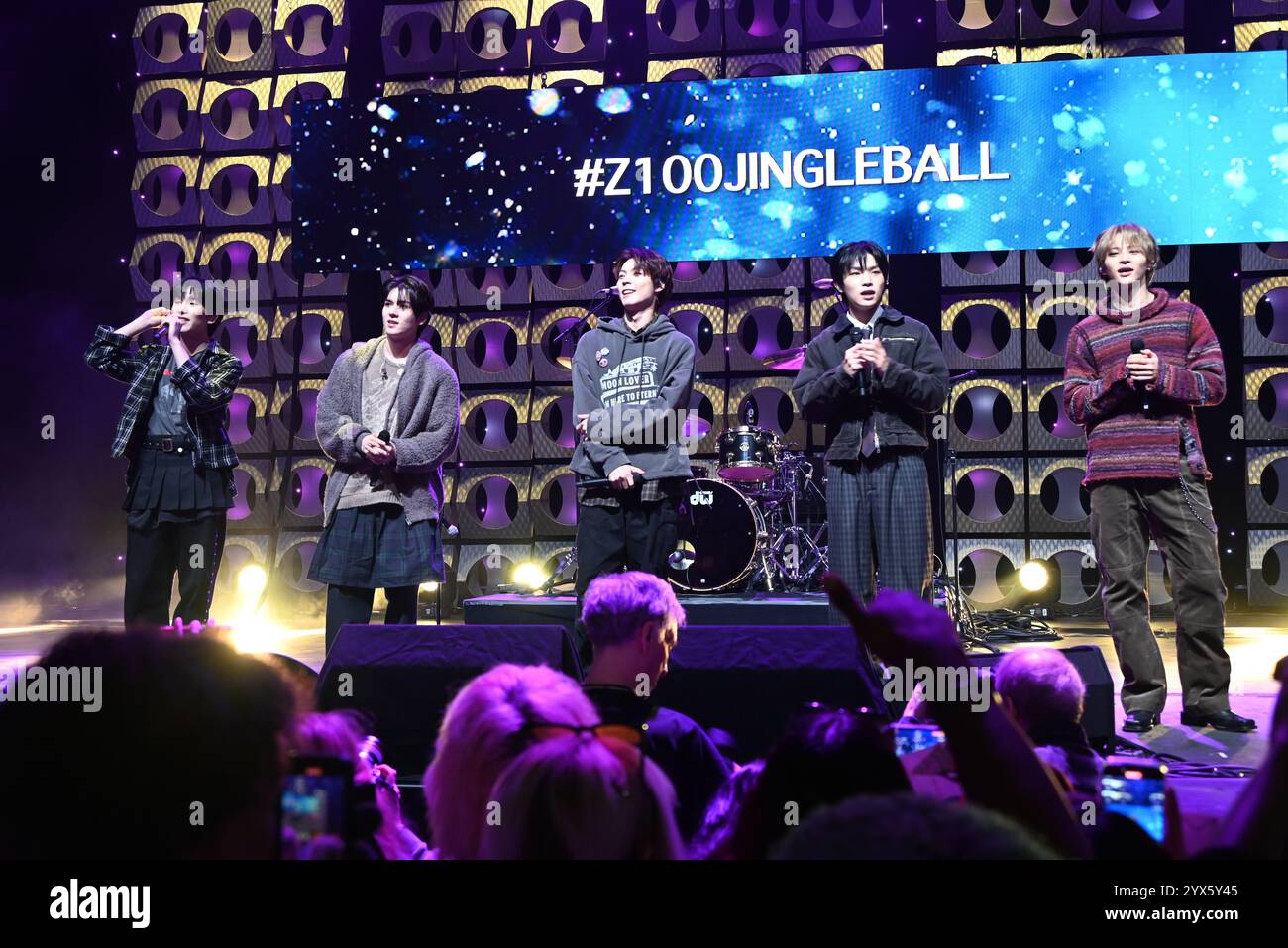 Manhattan, United States. 13th Dec, 2024. South Korean boy band Pow ...