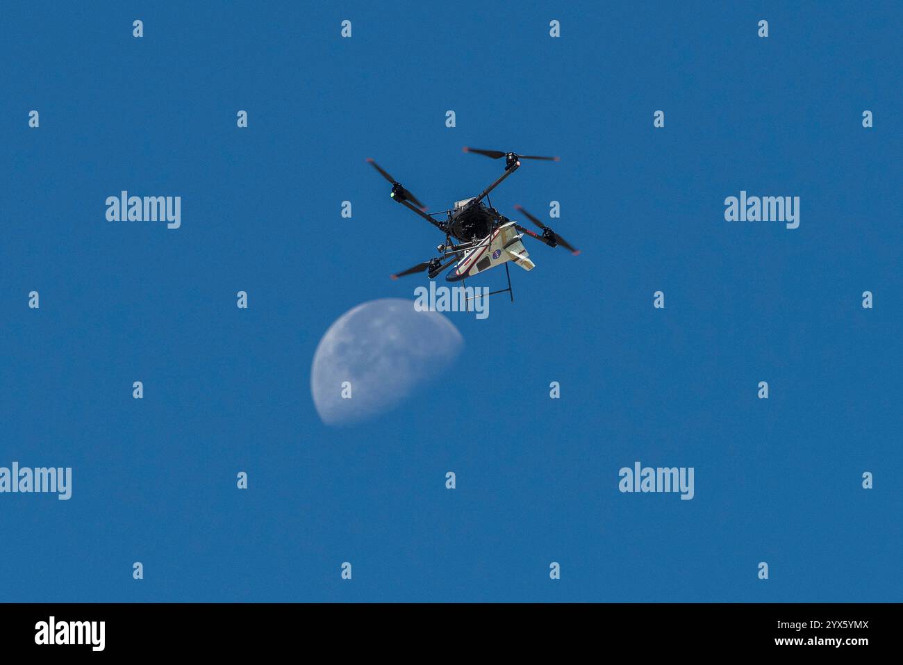 Edwards, California, USA. 22nd Oct, 2024. An atmospheric probe model ...
