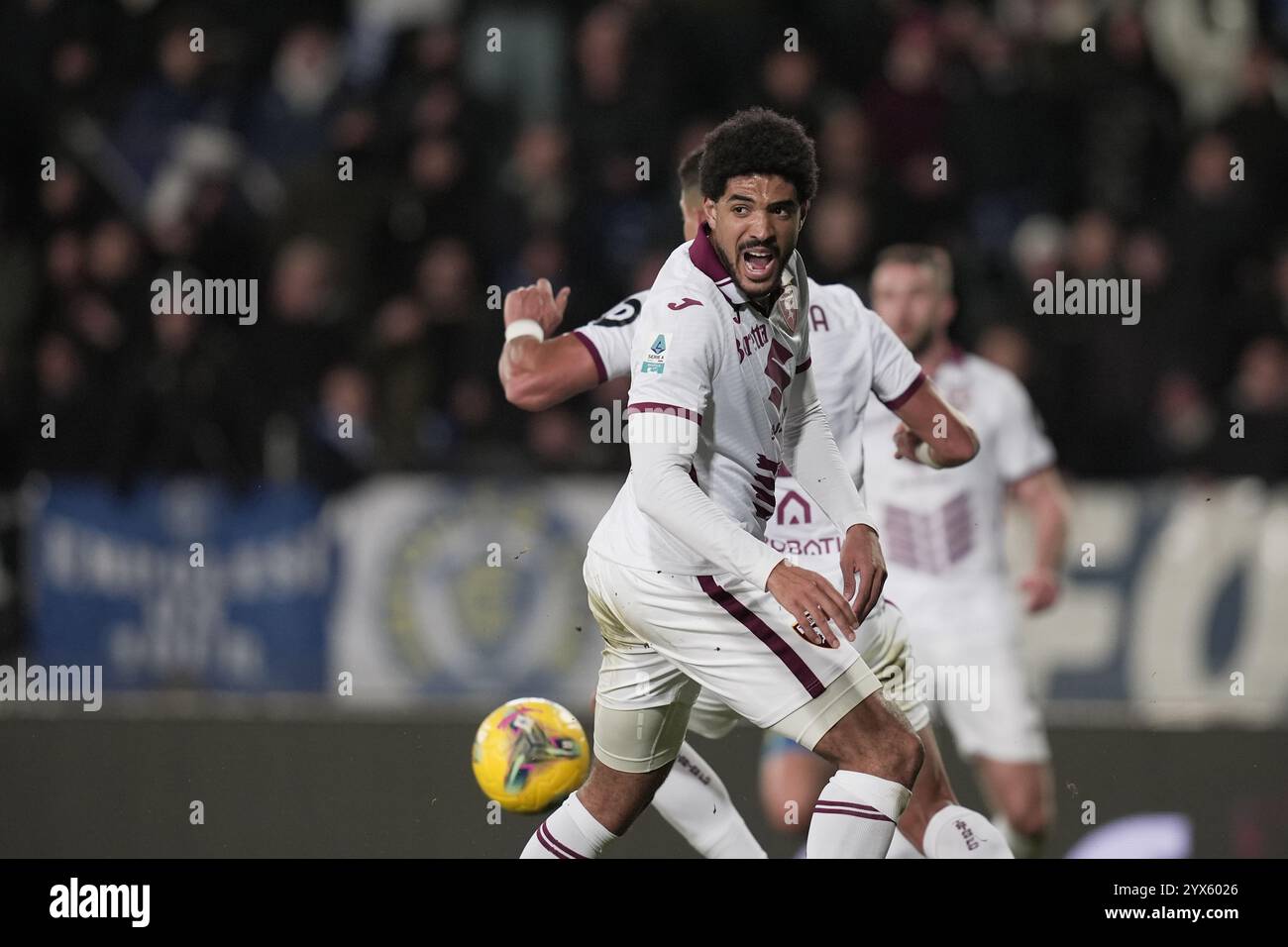 Torino's Saul Coco in action during the Serie A Enilive 2024/2025 match ...