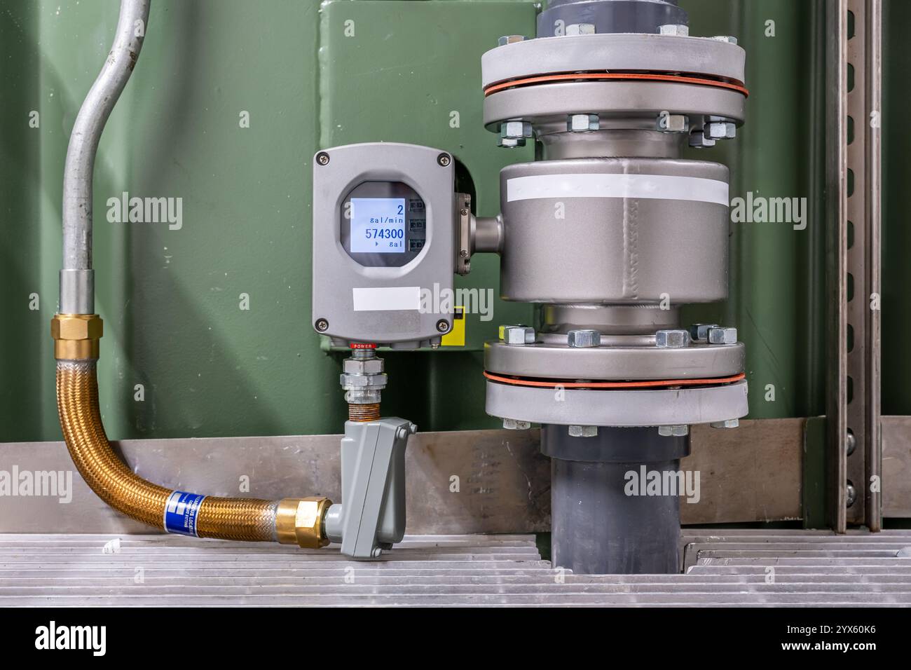 New industrial, waste water treatment plant pump with digital readout ...