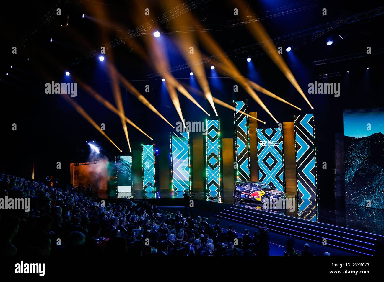 Kigali, Rwanda. 13th Dec, 2024. Kristoffersson Motorsport World RX team ...