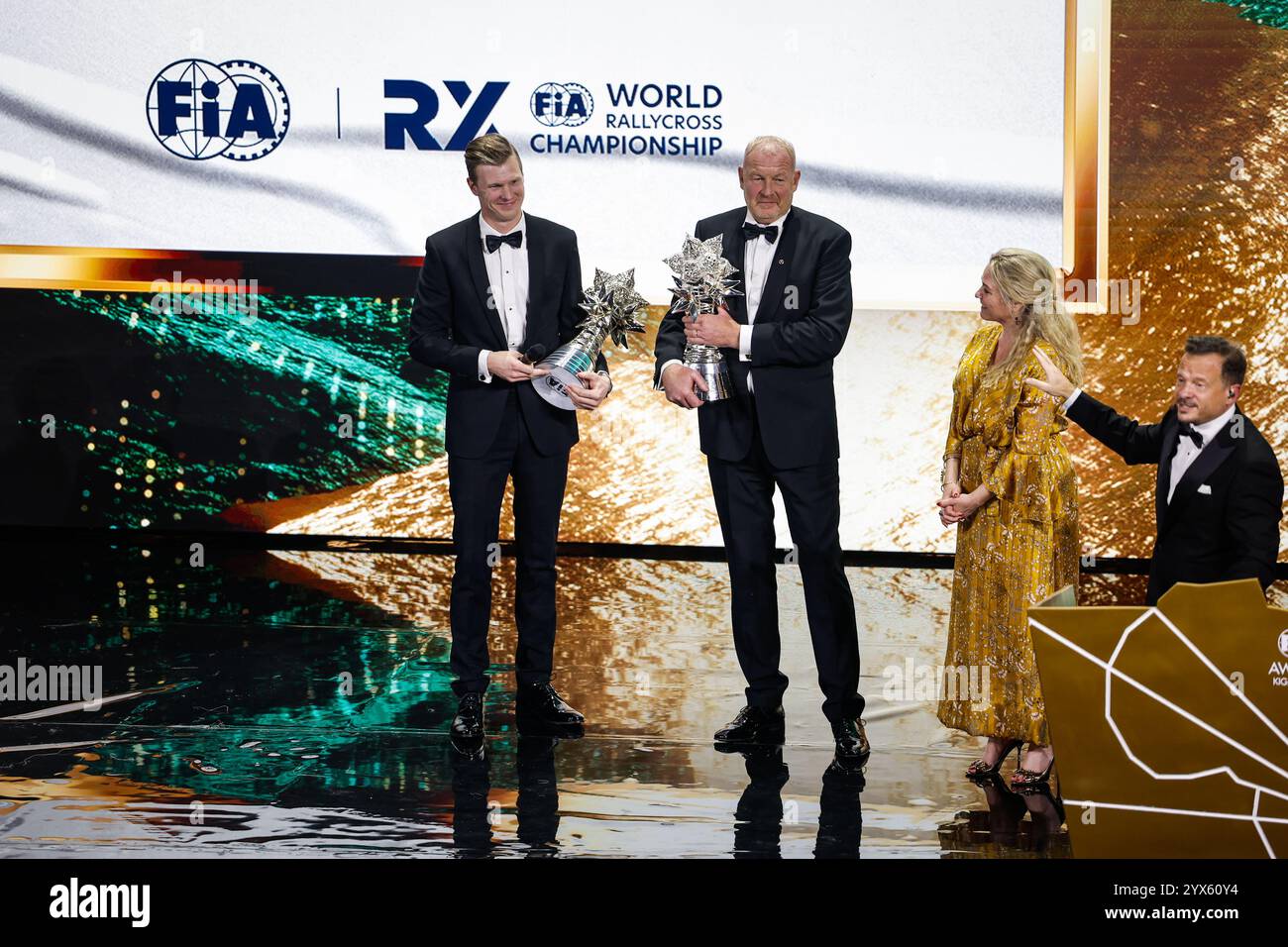 Kigali, Rwanda. 13th Dec, 2024. KRISTOFFERSSON Johan, Kristofferson Motor Sports, FIA World RX ...