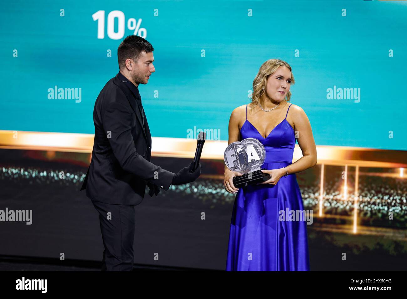 Kigali, Rwanda. 13th Dec, 2024. ANDERSSON Klara, portrait during the 2024 FIA Awards Ceremony ...