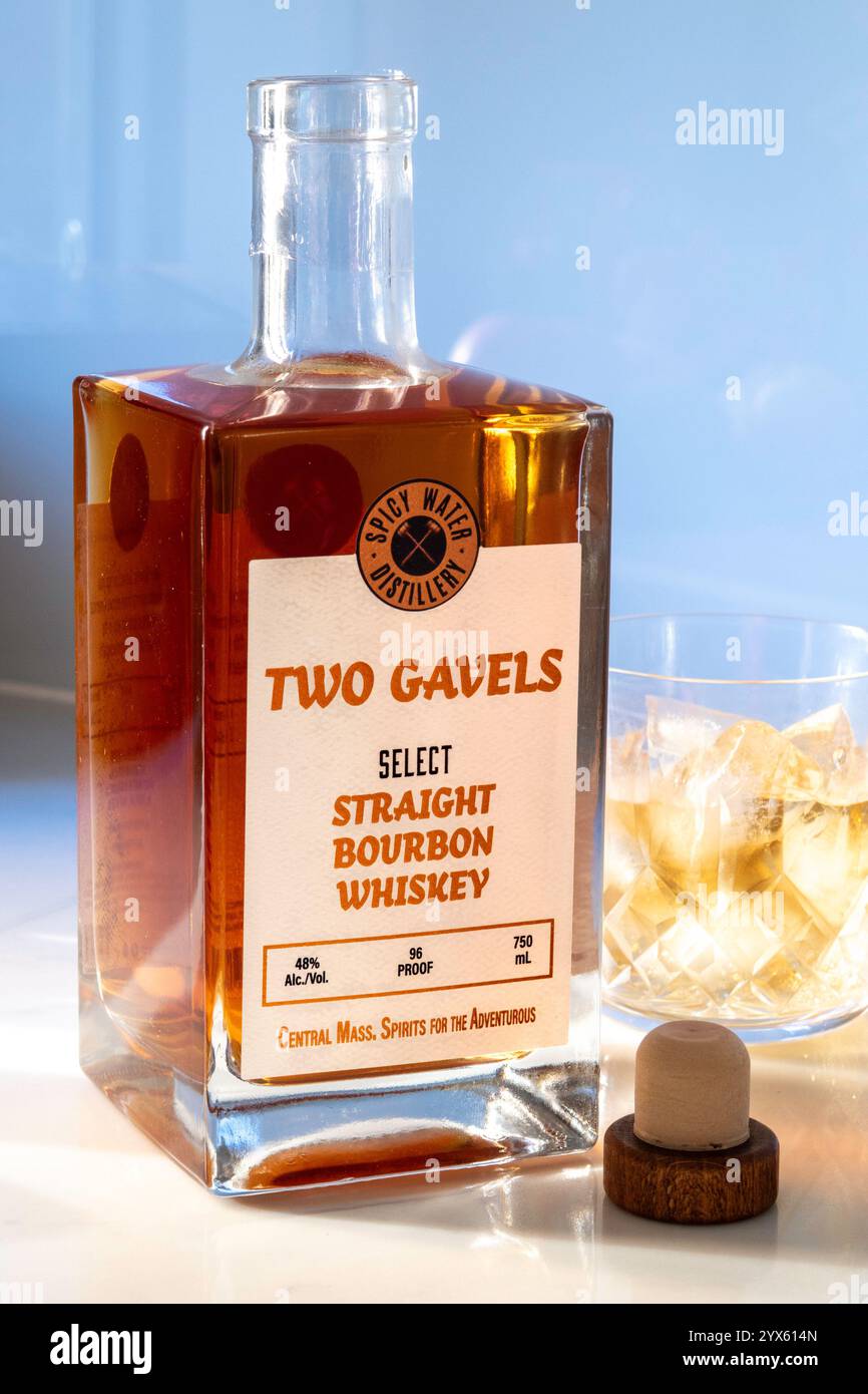 Two Gavels is a small batch straight bourbon whiskey produced by Spicy ...