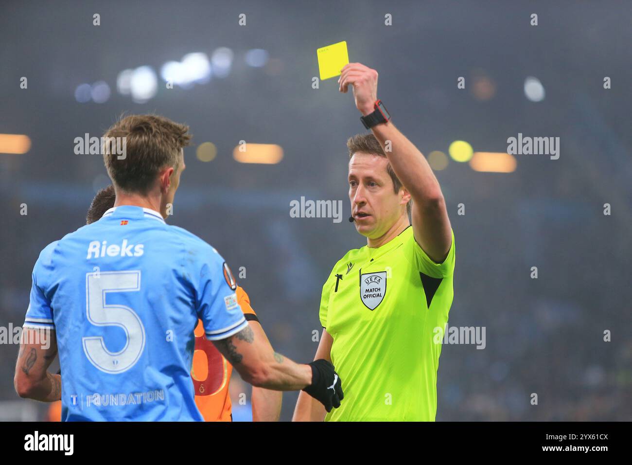 Malmo, Sweden. 12th, December 2024. Referee John Brooks seen during the ...