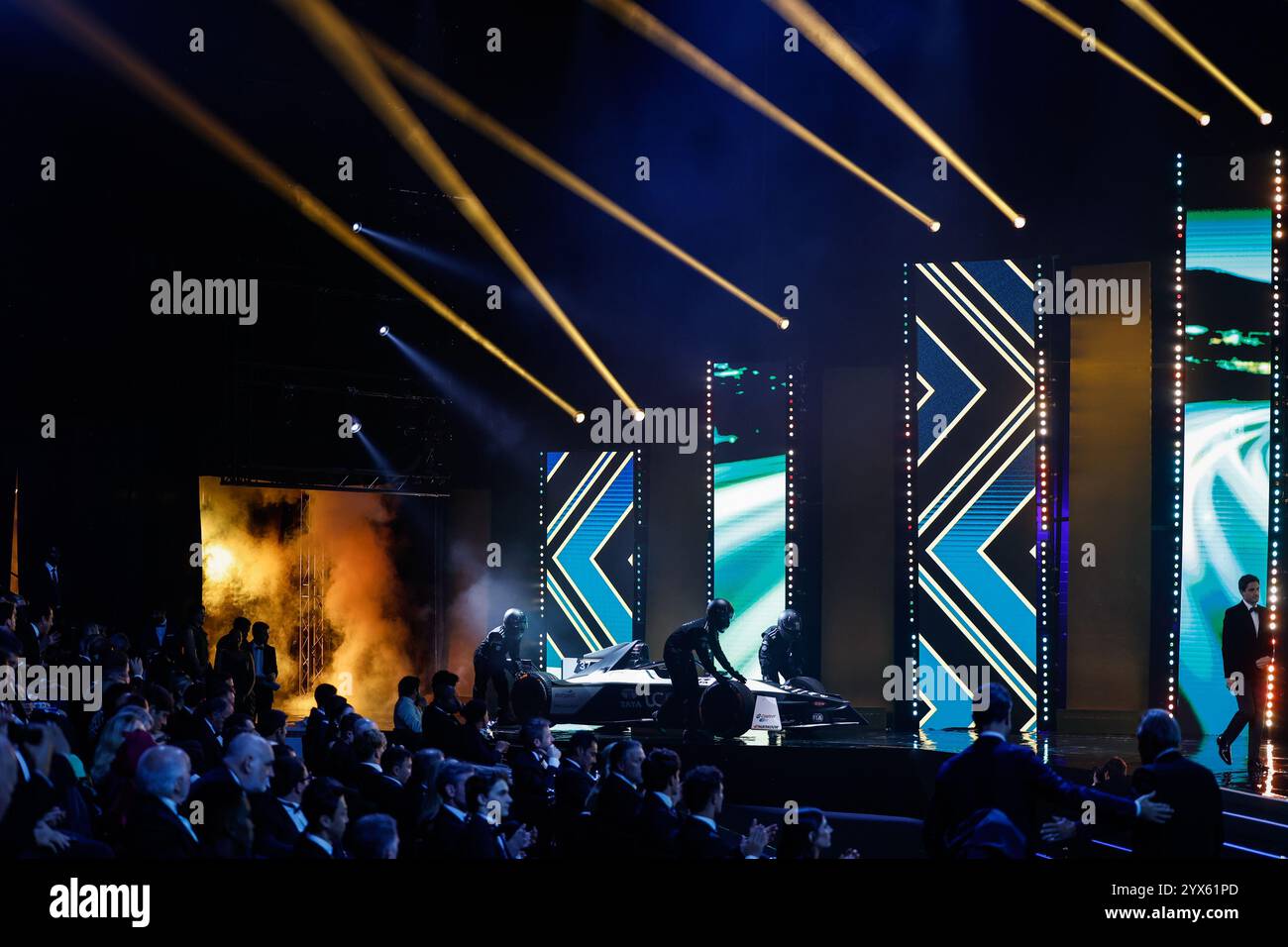 Jaguar TCS Racing Formula E team champion during the 2024 FIA Awards ...