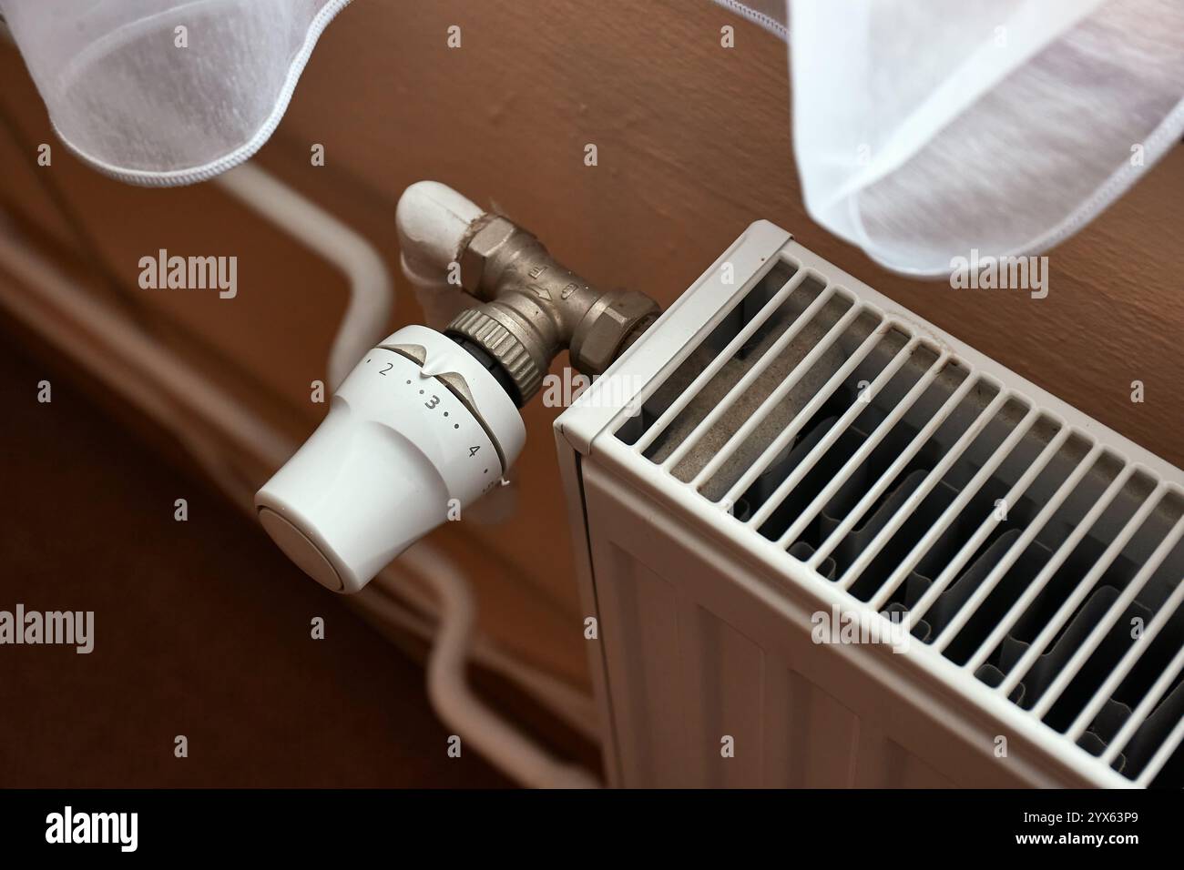 Radiator heating detail Stock Photo - Alamy