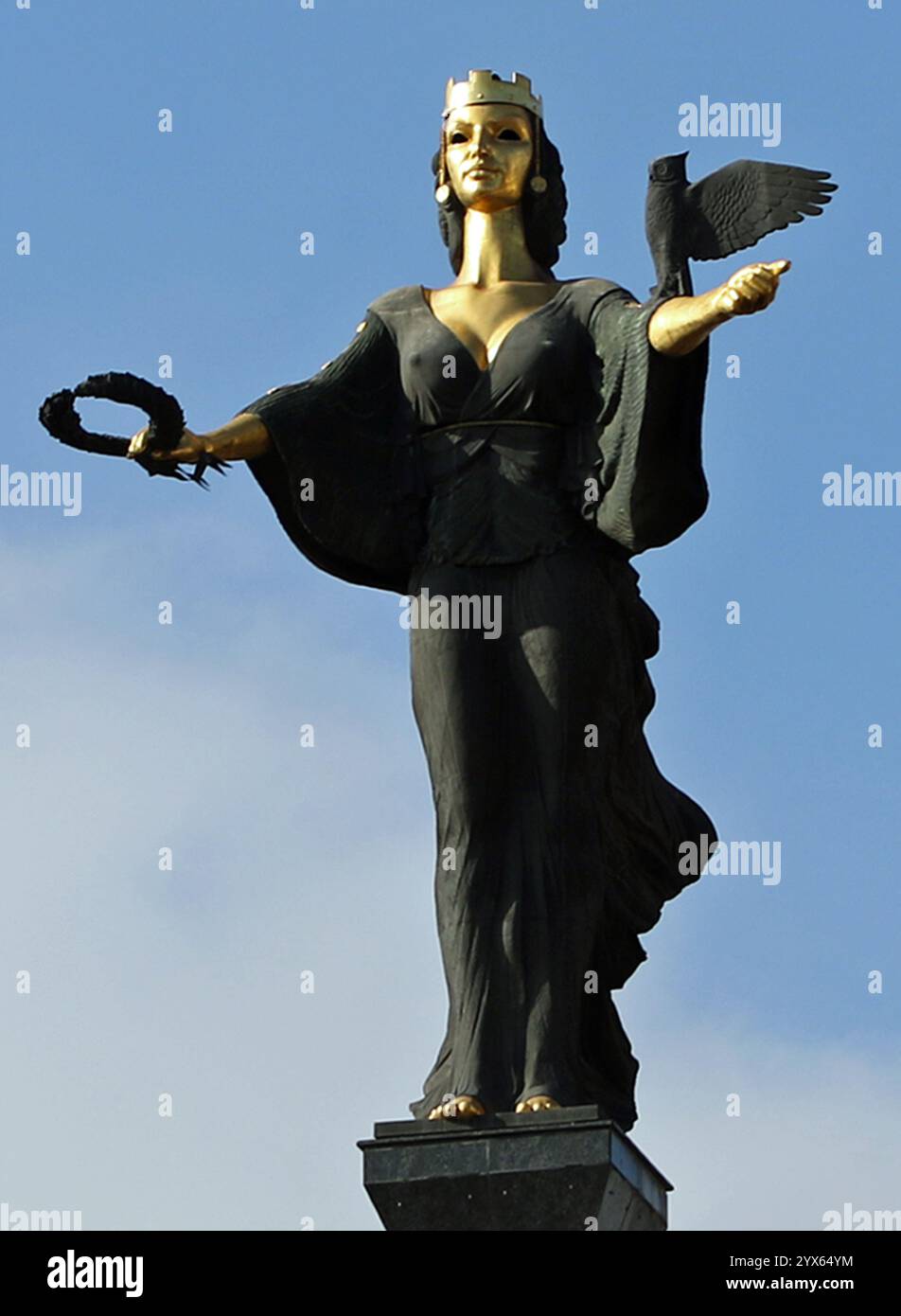 The Statue of Sveta Sofia ( Saint Sophia ) in St Nedelya Square, Sofia ...