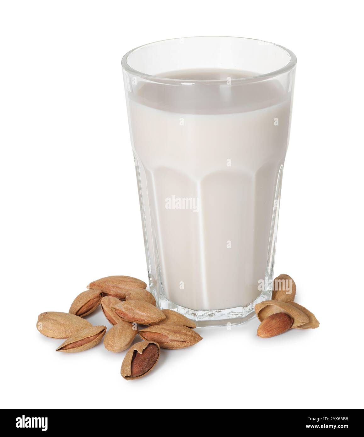 Plant based almond milk Cut Out Stock Images & Pictures - Alamy