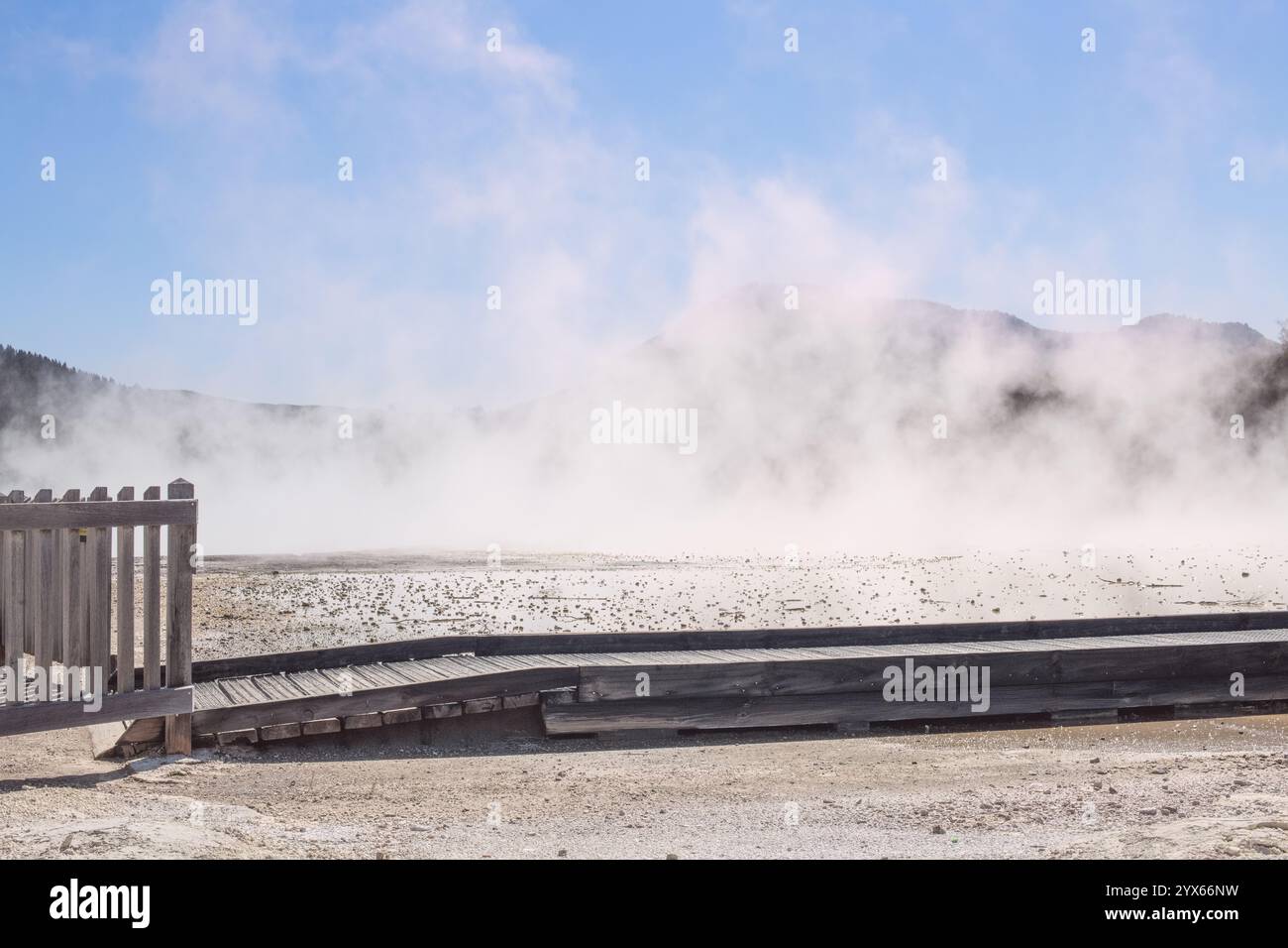 geothermal area region, Rotorua New Zealand, wheelchair pram accessible ...