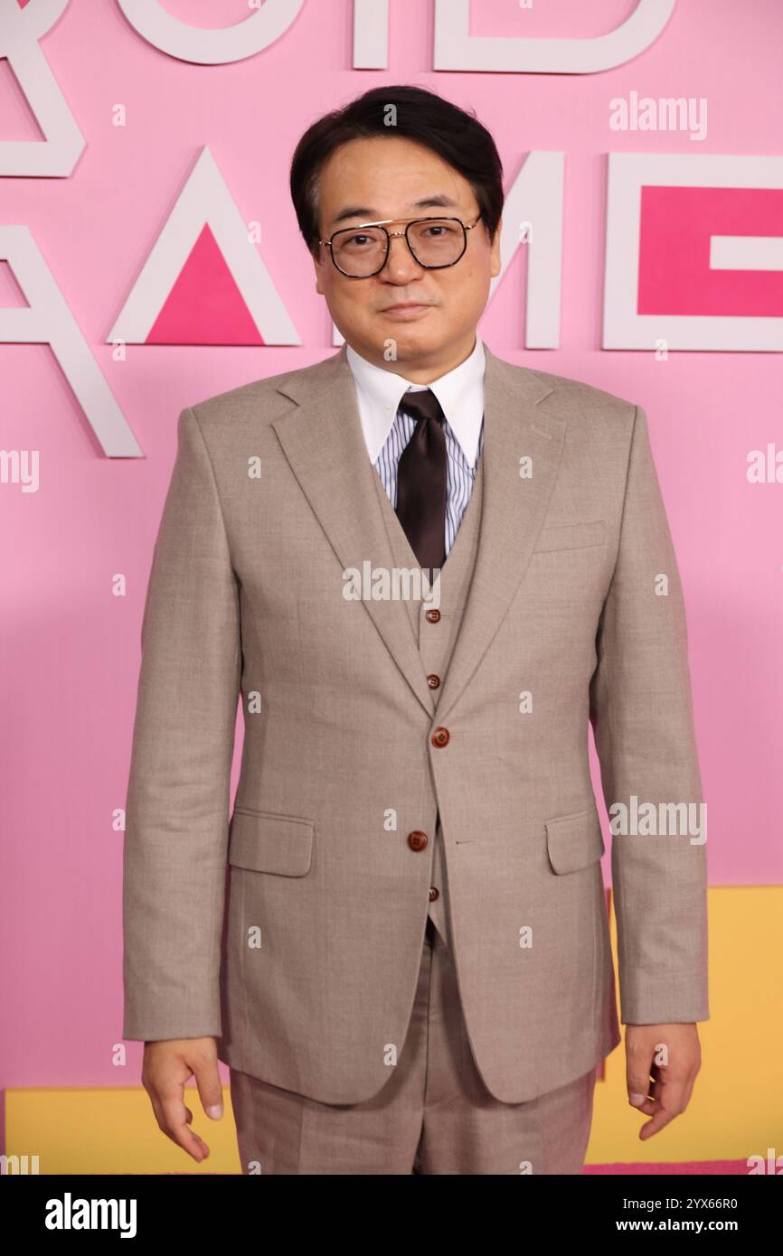 Los Angeles, USA. 13th Dec, 2024. Lee Seo-hwan attends the Los Angeles ...