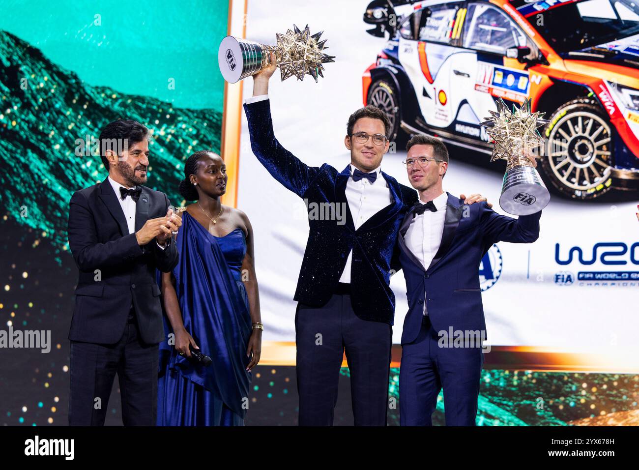 Kigali, Rwanda. 13th Dec, 2024. BEN SULAYEM Mohammed, President of the ...