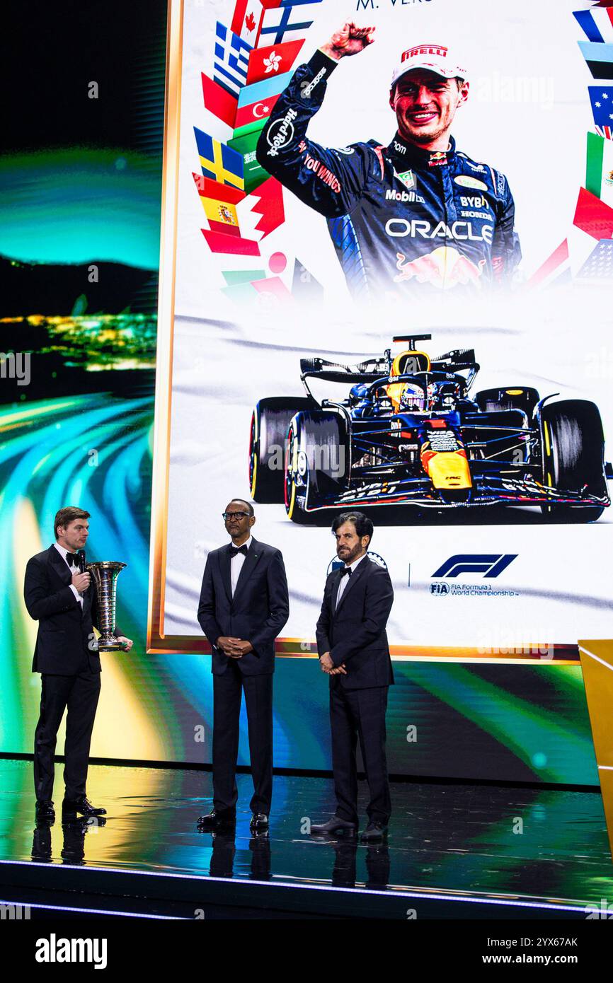 Kigali, Rwanda. 13th Dec, 2024. VERSTAPPEN Max, Red Bull Racing, FIA ...