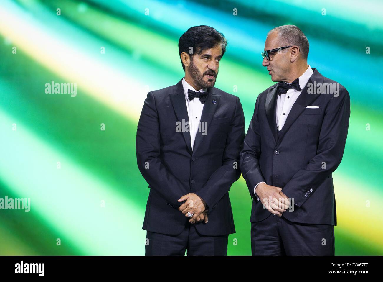 BEN SULAYEM Mohammed, President of the FIA, DOMENICALI Stefano, CEO of ...