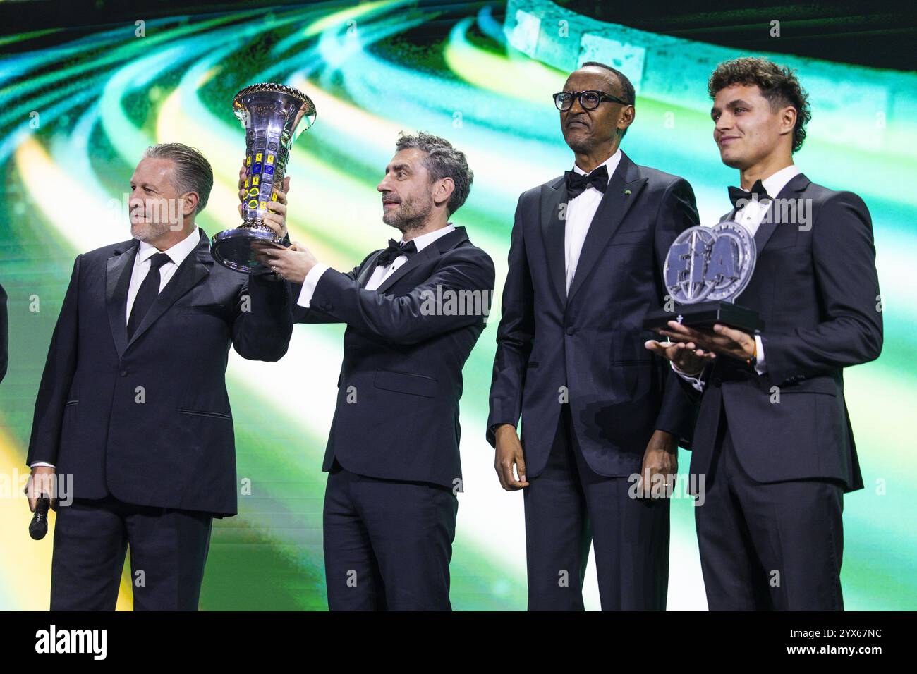 BROWN Zak, McLaren Racing, FIA Formula 1, STELLA Andrean, Kagame Paul ...