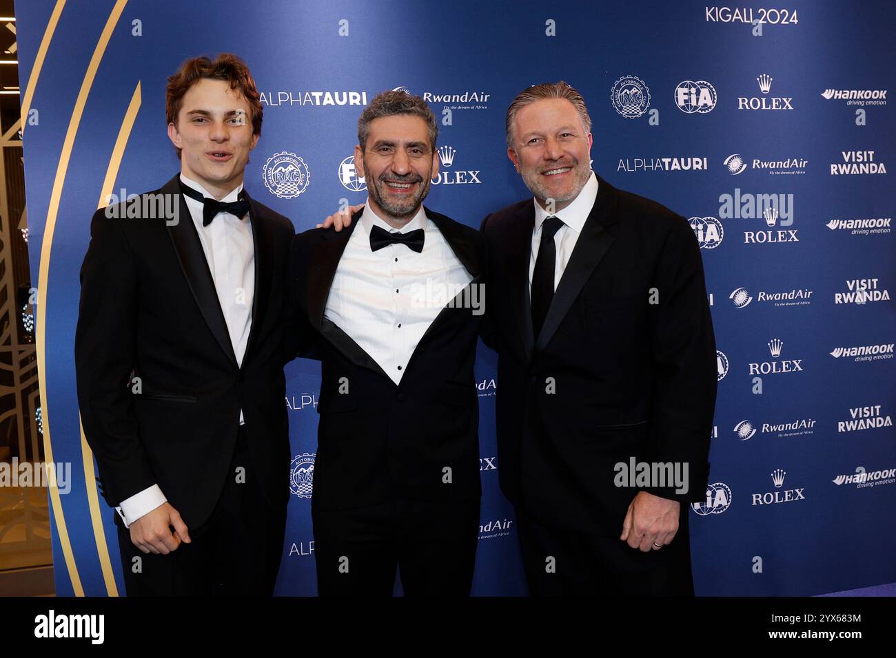 Kigali, Rwanda. 13th Dec, 2024. PIASTRI OSCAR, portrait STELLA ANDREA ...