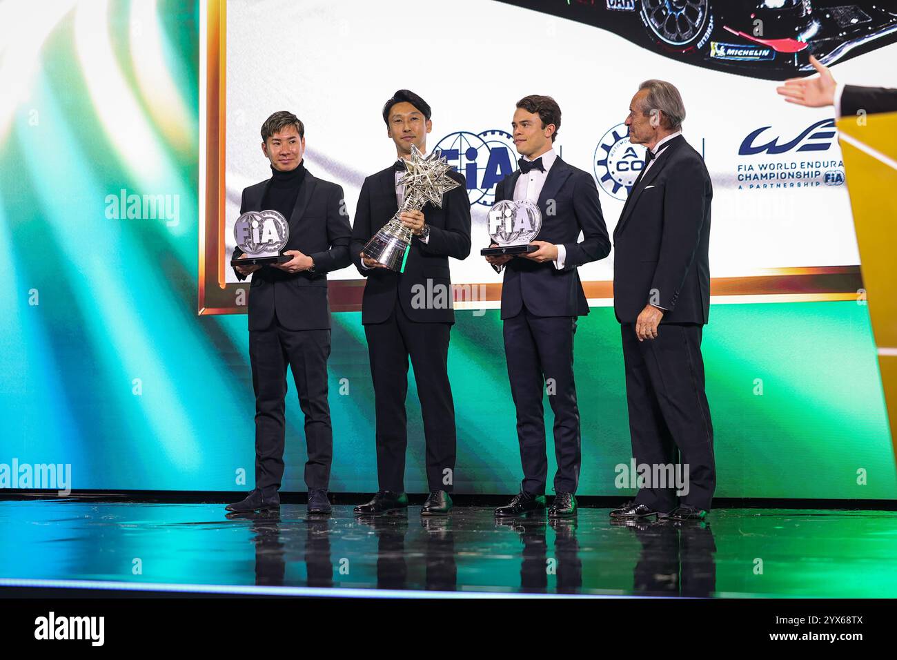 Kigali, Rwanda. 13th Dec, 2024. ICKX Jacky with KOBAYASHI Kamui, Toyota ...