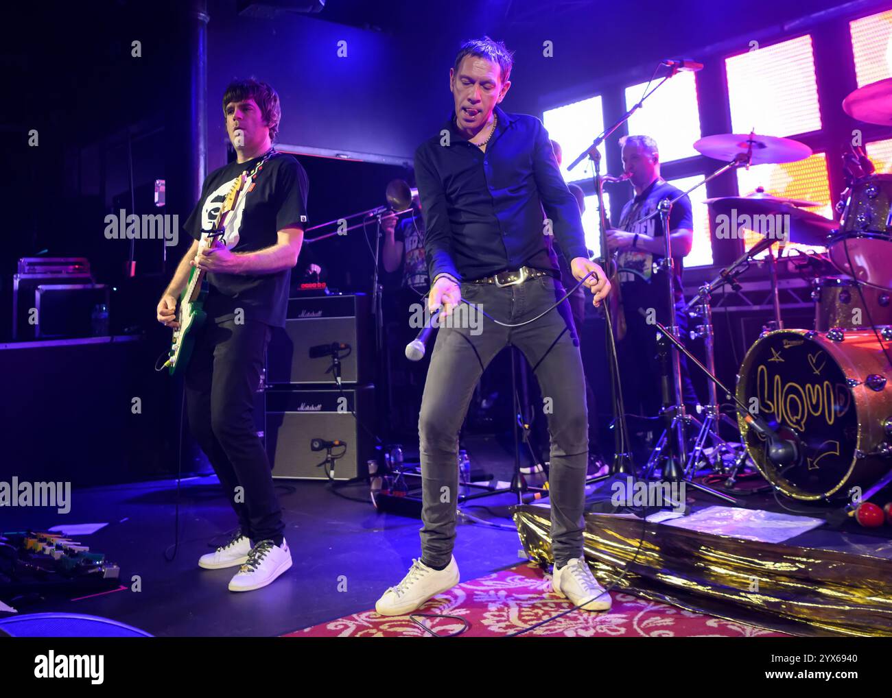 Nottingham, United Kingdom, 13 December 2024. Event: Rock City - Shed Seven. Pictured: Rick ...