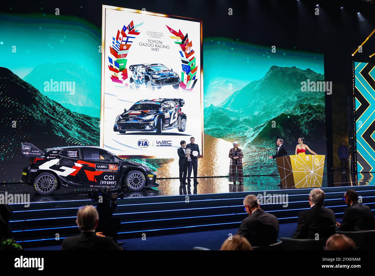 Toyota Gaza racing WRC champion during the 2024 FIA Awards Ceremony, on December 13, 2024 at BK ...