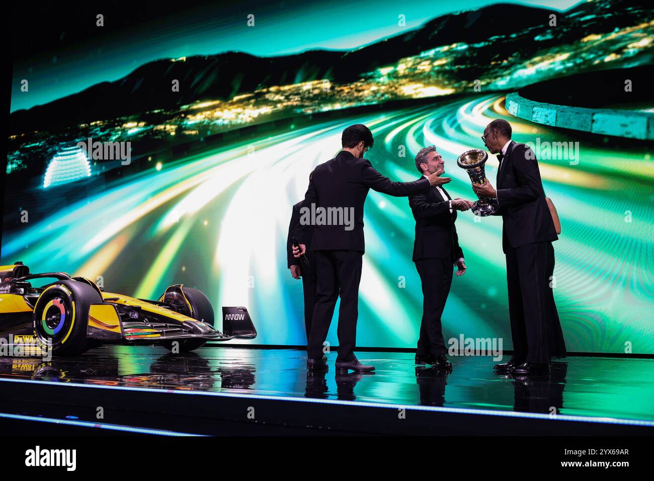 STELLA Andrea, with KAGAME Paul, Rwanda president, portrait during the ...