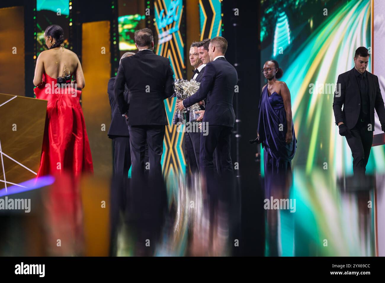 during the 2024 FIA Awards Ceremony, on December 13, 2024 at BK Arena ...