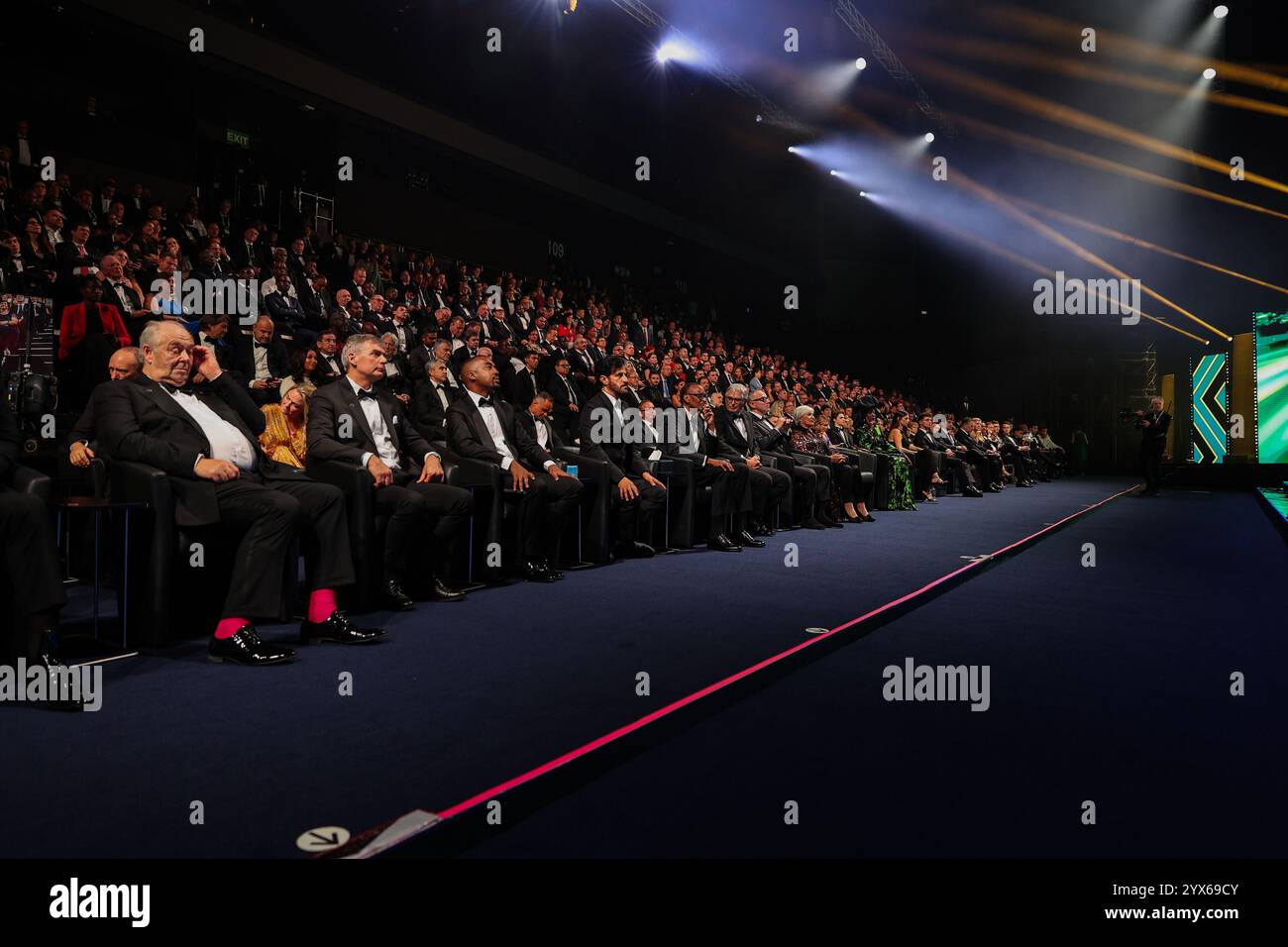 Jaguar TCS Racing Formula E team champion during the 2024 FIA Awards ...